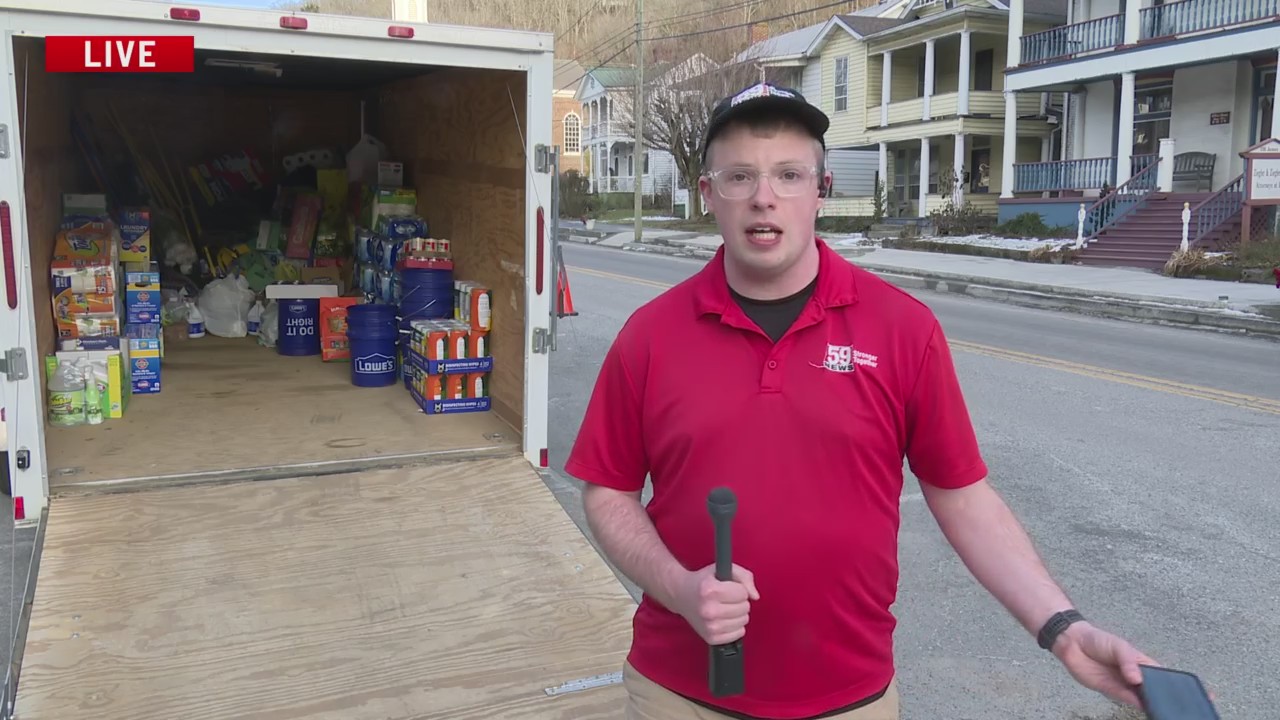 Live in Summers County with Joe for the 59News Flood Relief Drive – WVNS