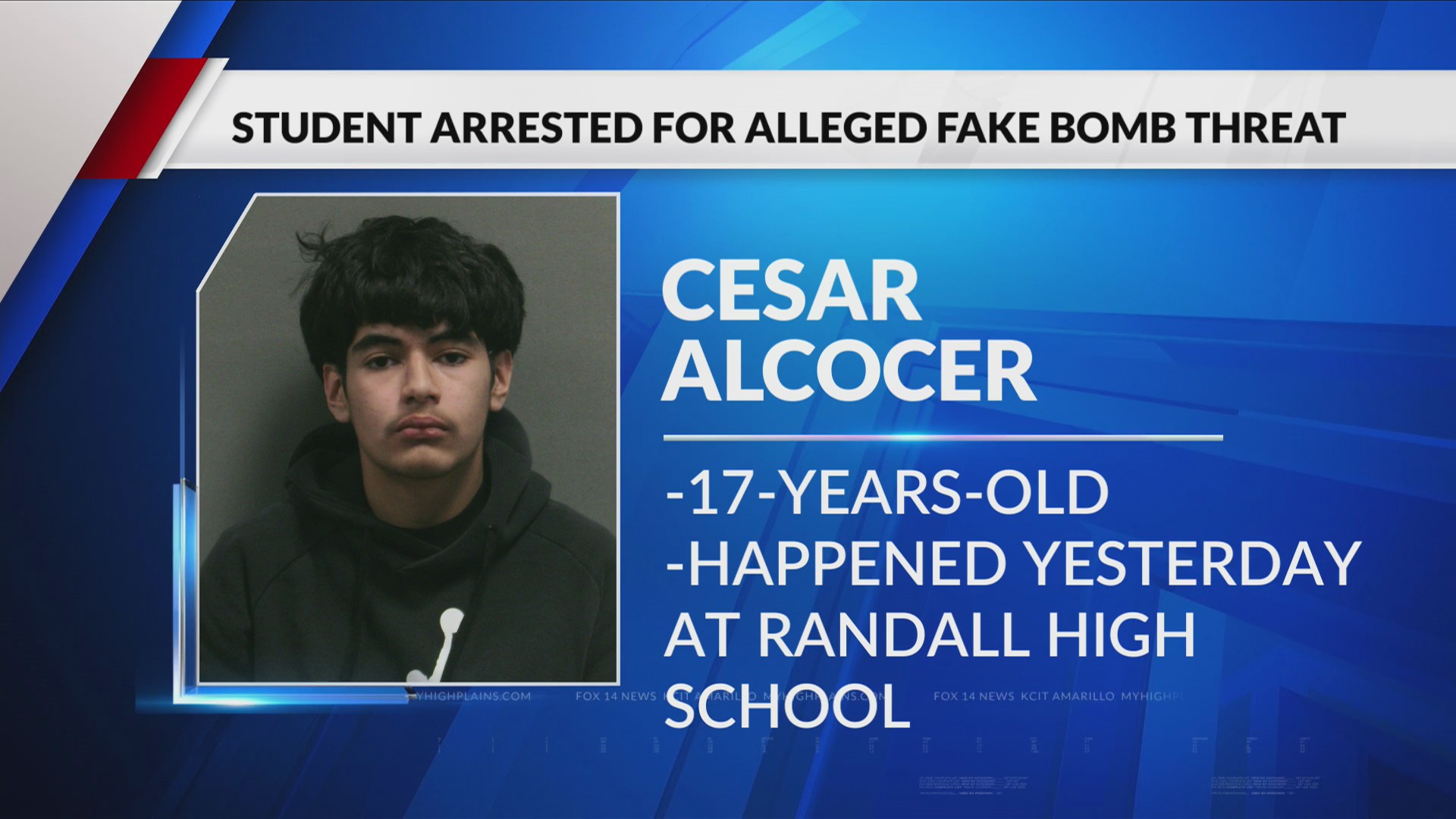 Randall High School student arrested for hoax bomb threat – KAMR ...