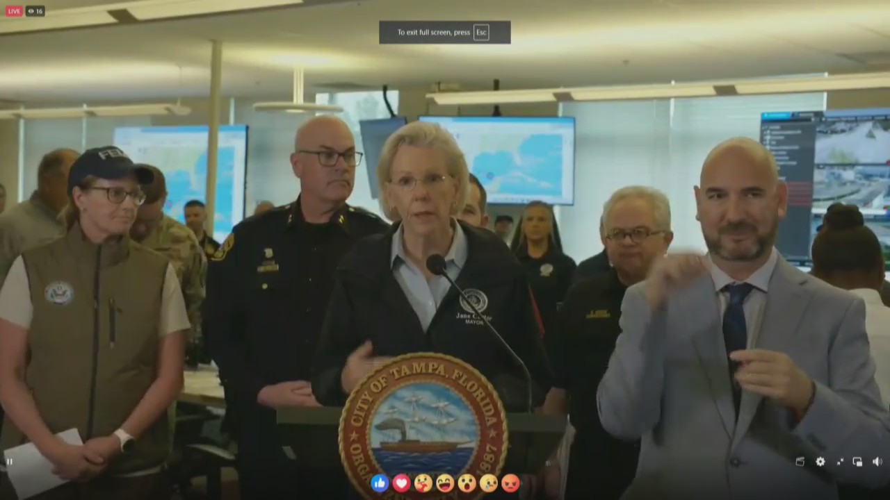 Tampa officials, FEMA administrator urge reisdents to heed local ...