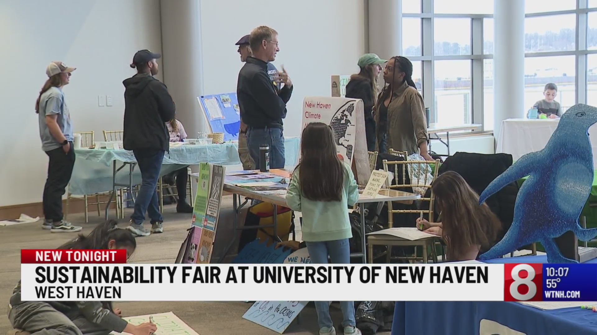UNH hosts sustainability fair focusing on Long Island Sound – WTNH.com