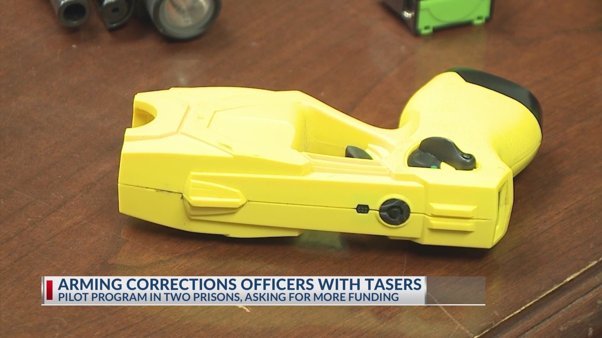 Pilot program testing tasers in Ohio’s prisons may expand statewide – WTRF
