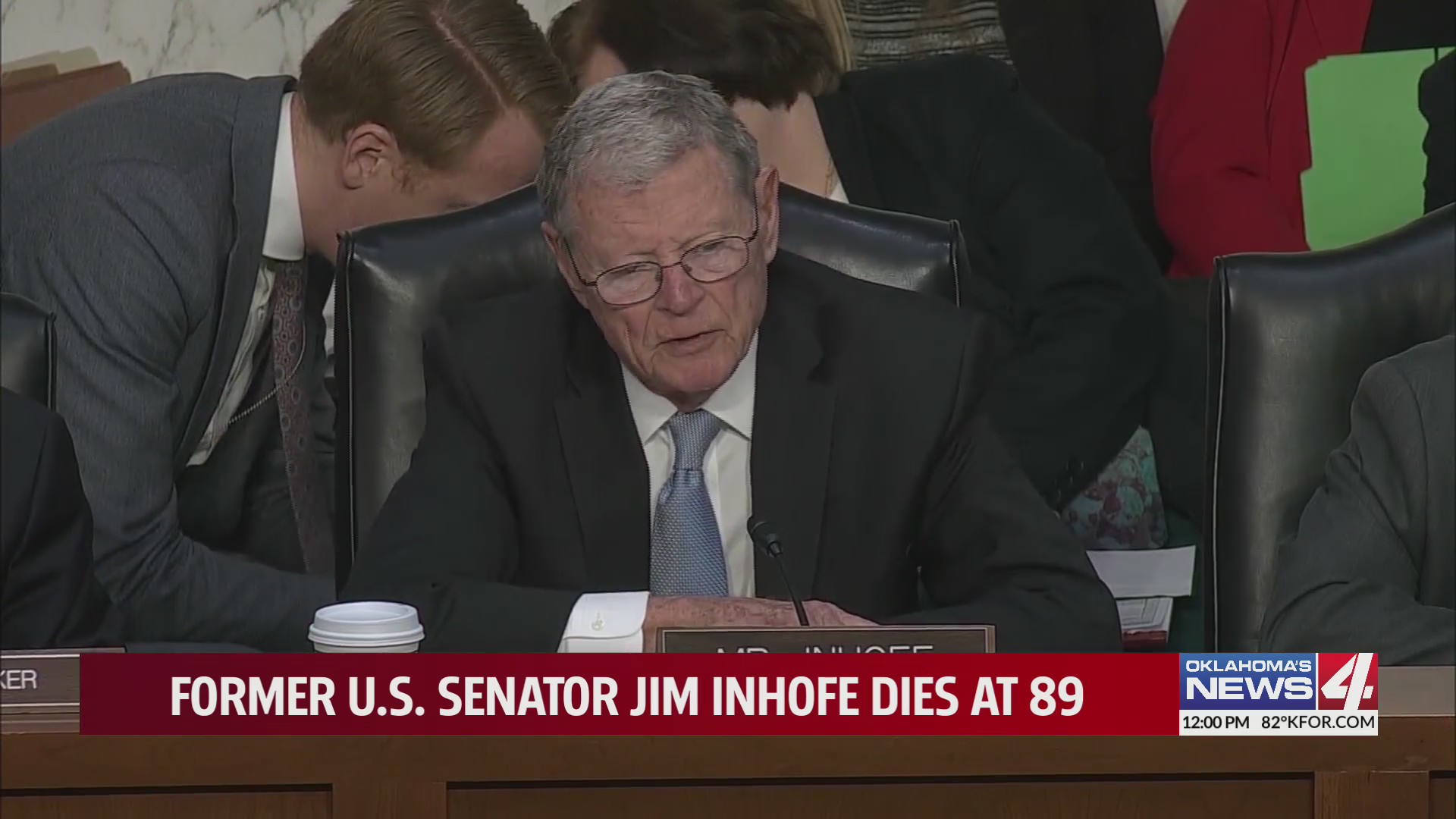 Former U.S. Senator Jim Inhofe passes away at 89 – KWKT – FOX 44