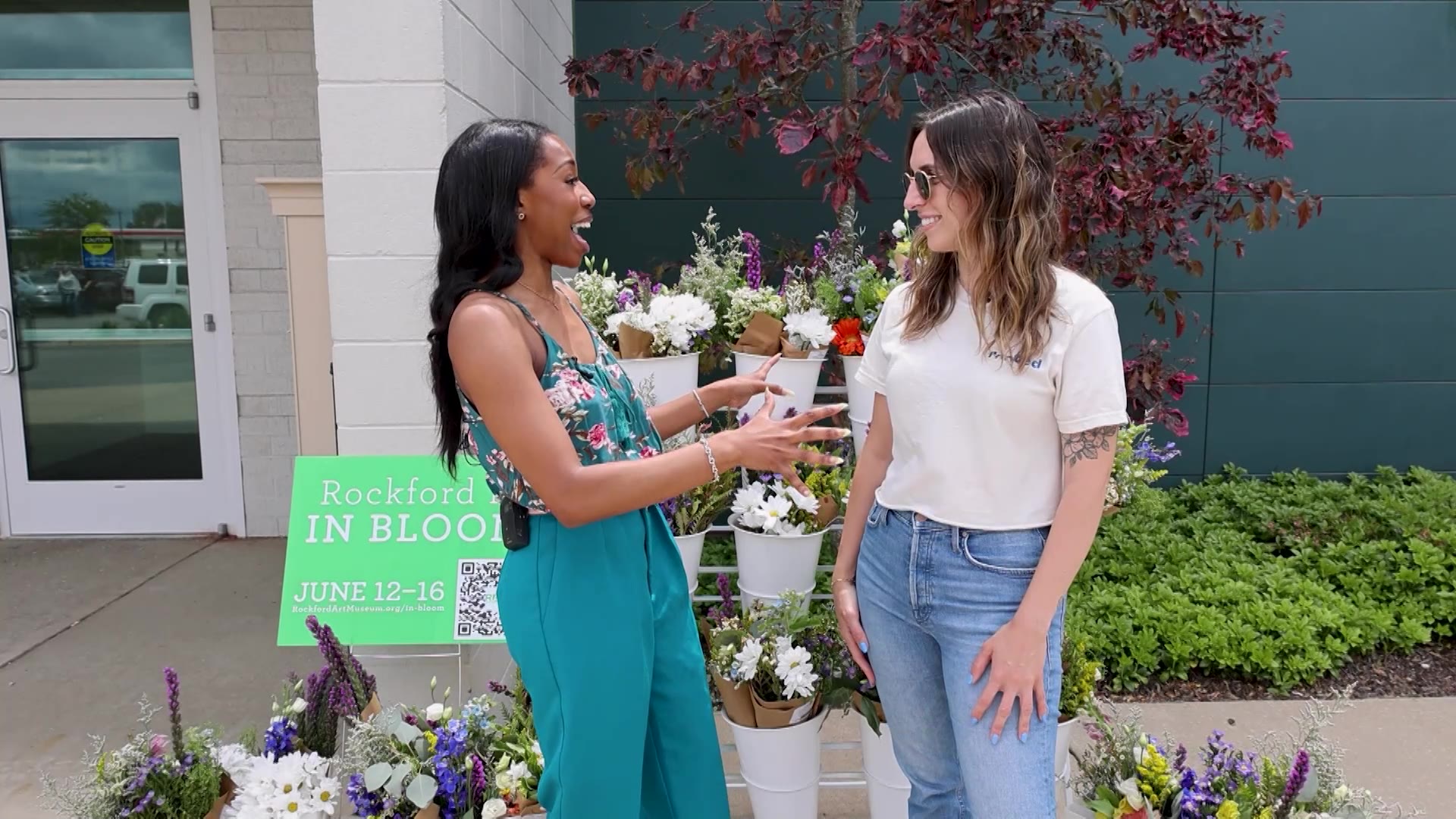 Grab free flowers from the Rockford Art Museum Flower Flash ...