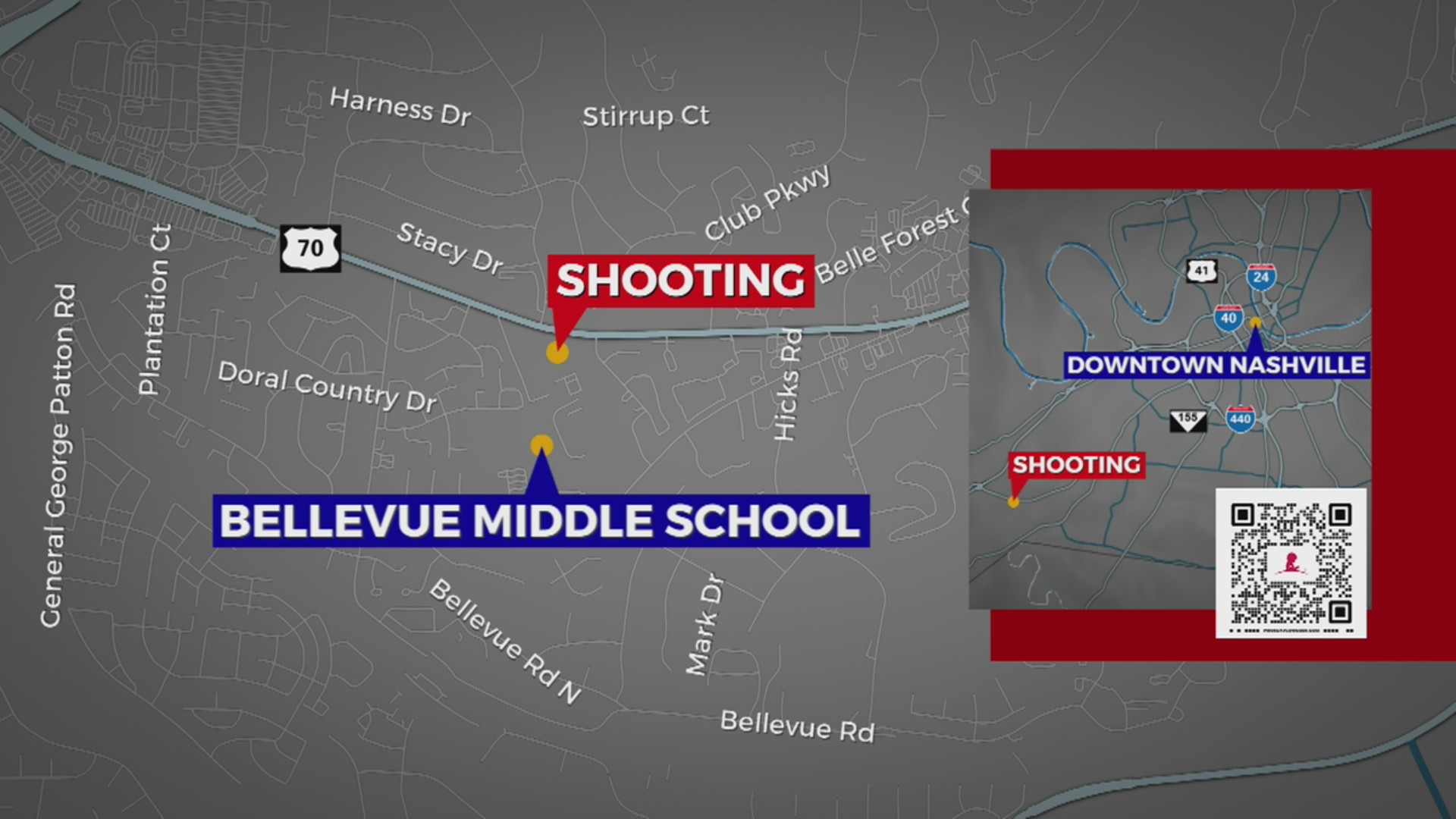 Shooting near Bellevue Middle School, 1 killed – WKRN News 2