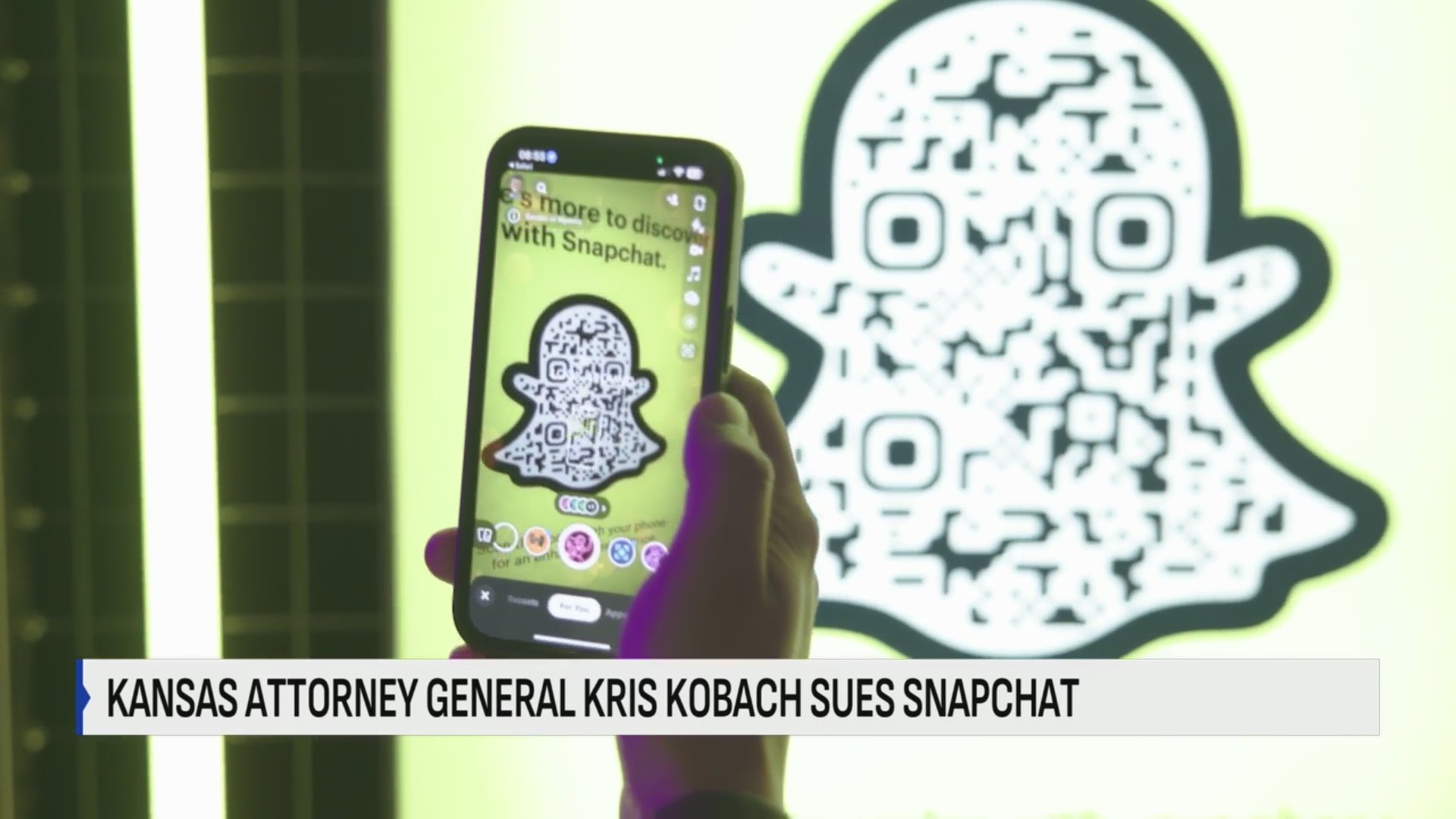 Kansas attorney general files lawsuit against Snapchat over safety ...