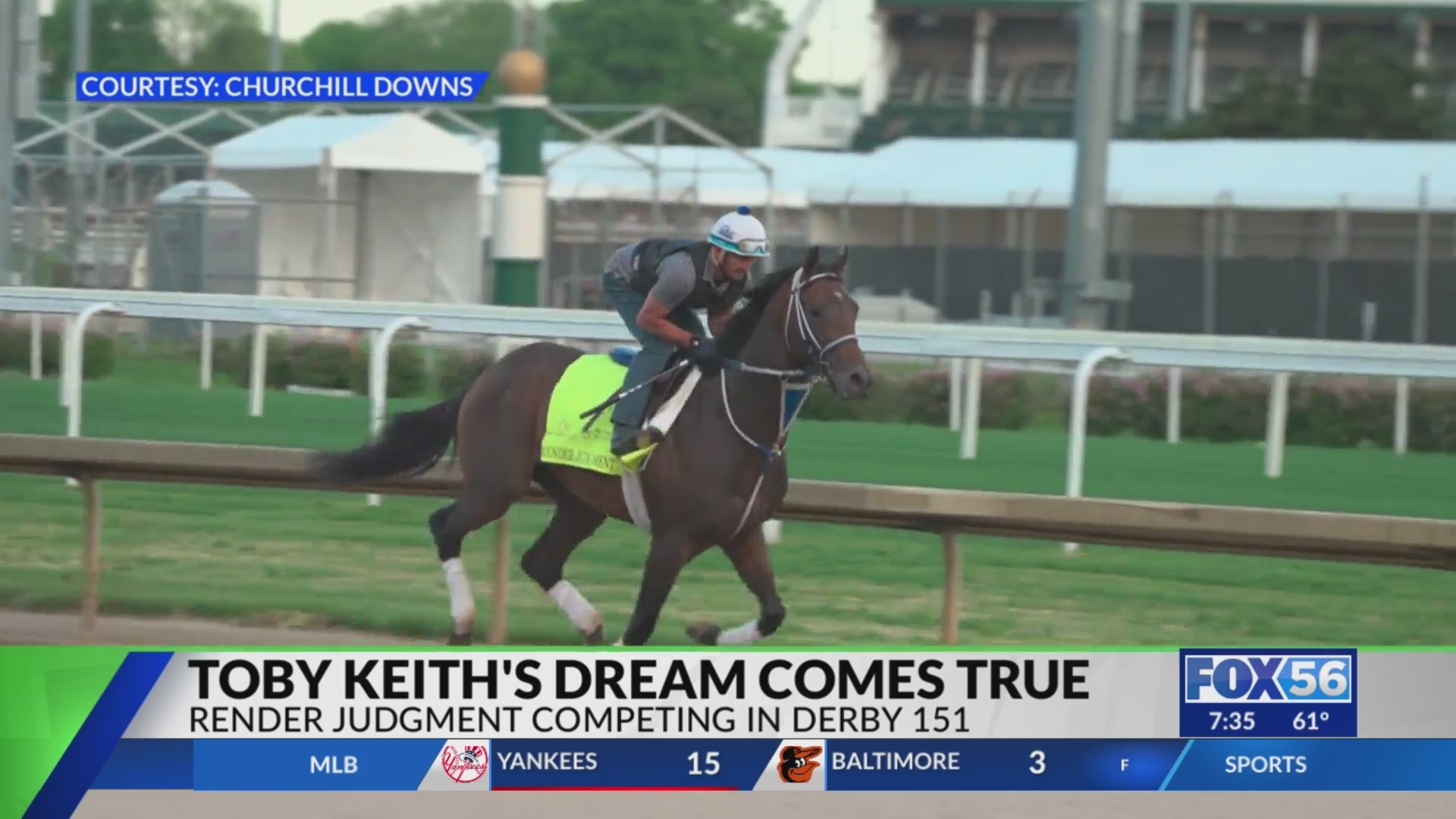 Toby Keith’s dreams come true at Kentucky Derby 151; friends and ...