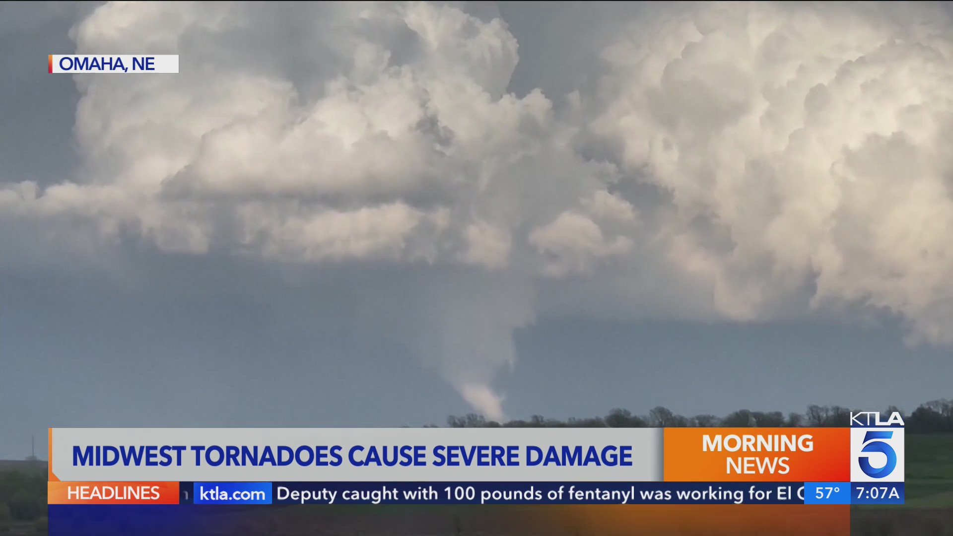 Tornadoes collapse buildings and level homes in Nebraska and Iowa – KTLA