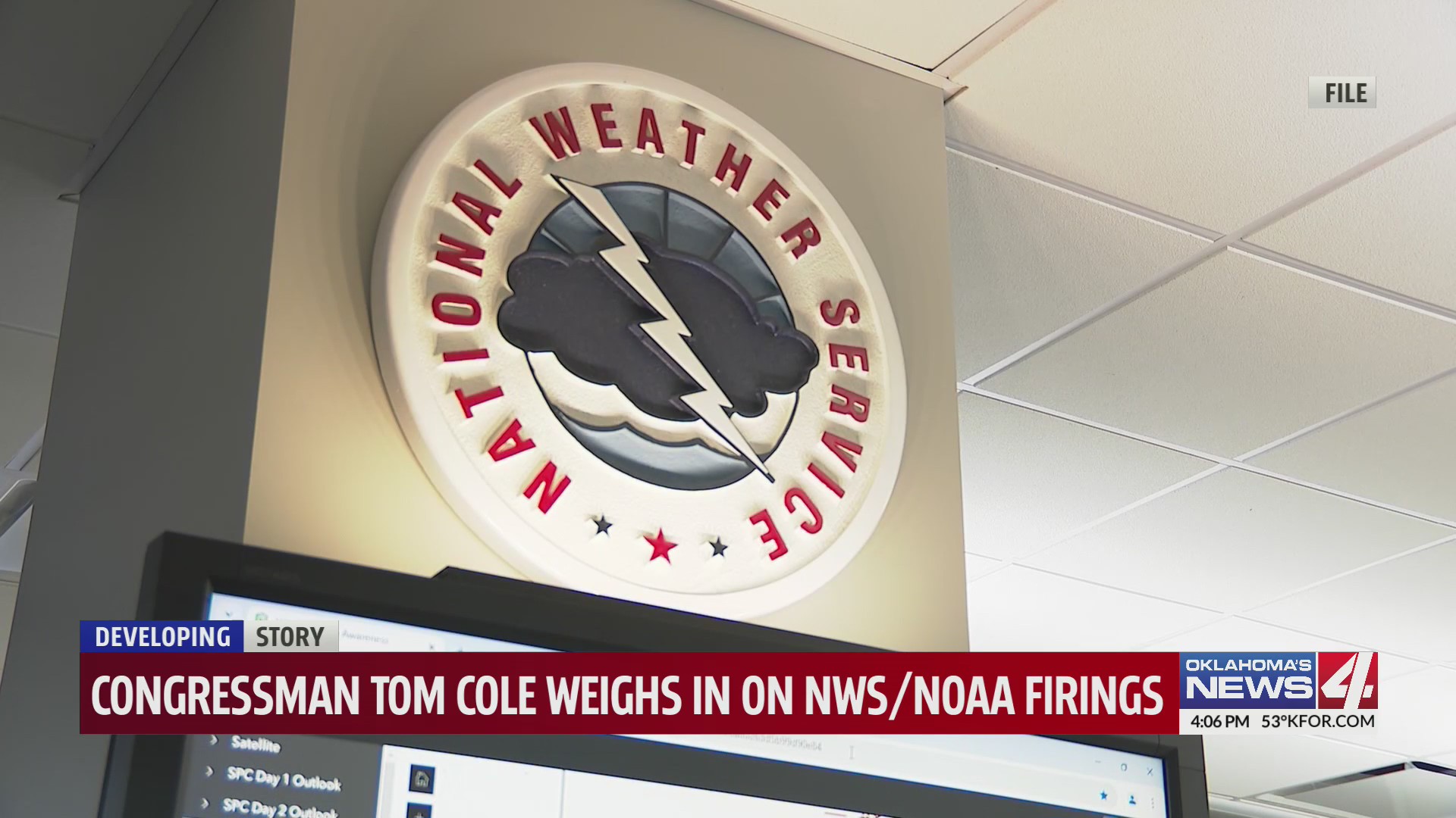 Congressman Tom Cole weighs in on NWS/NOAA firings – KFOR.com Oklahoma City