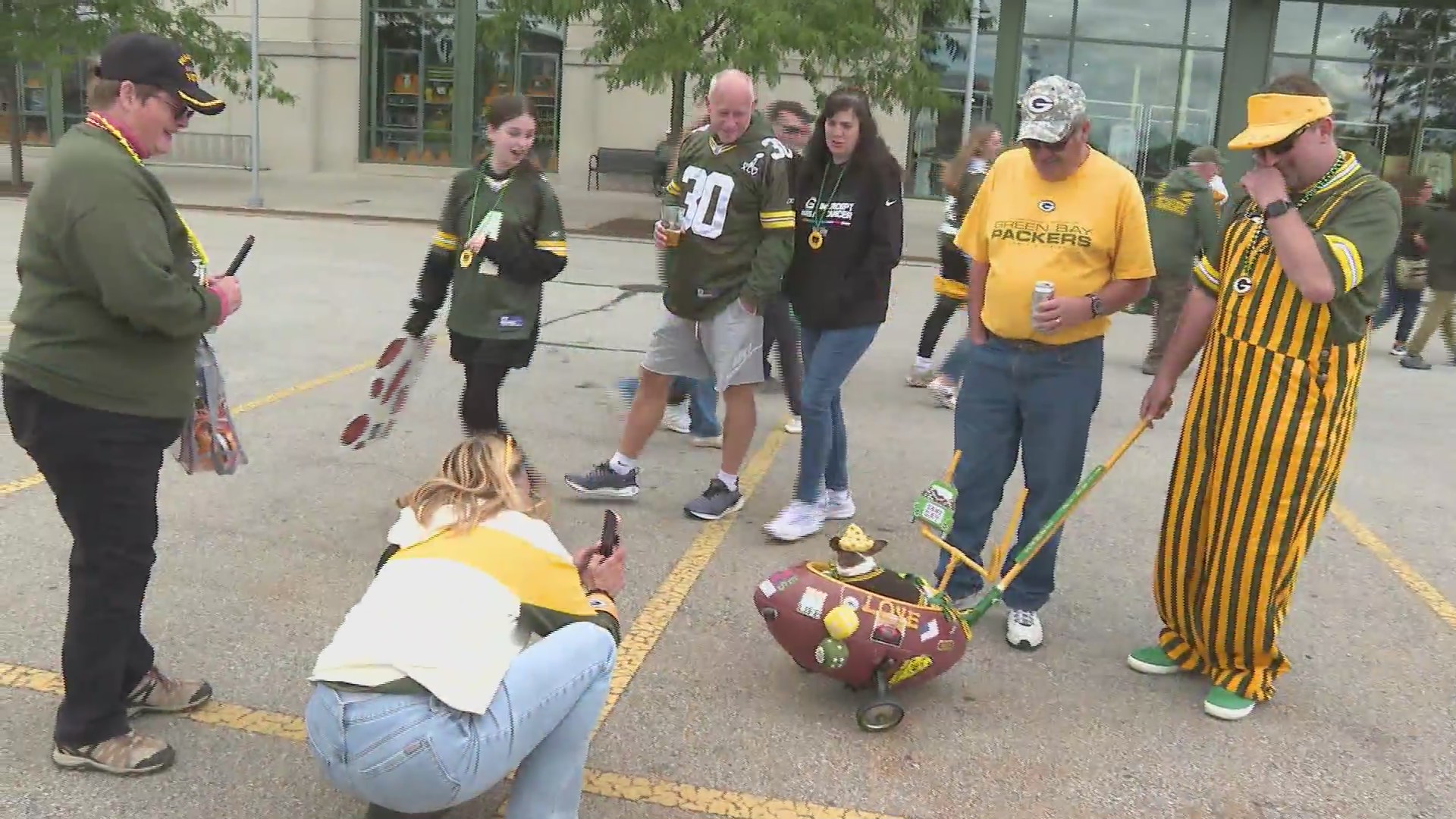 Packers’ tiny mascot Vinnie James shines on game day – WFRV Local 5 ...
