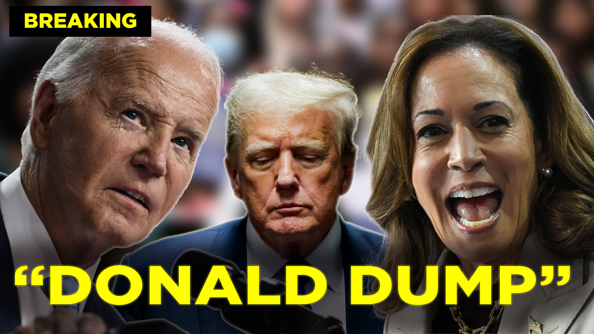 ‘Donald Dump’: Biden RIPS Trump During First Appearance With Harris ...