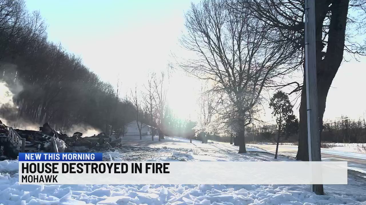 House destroyed in fire in the town of Mohawk – NEWS10 ABC