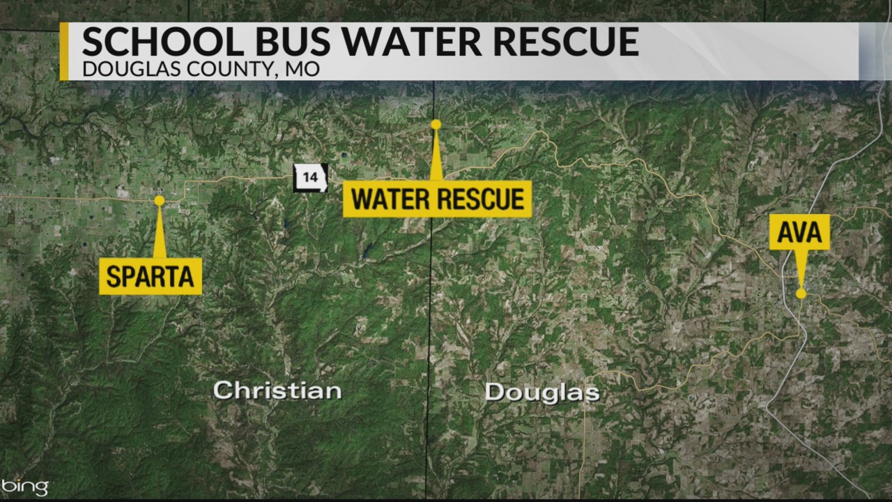 Two students rescued after Ava school bus stuck due to flooding – KOLR ...