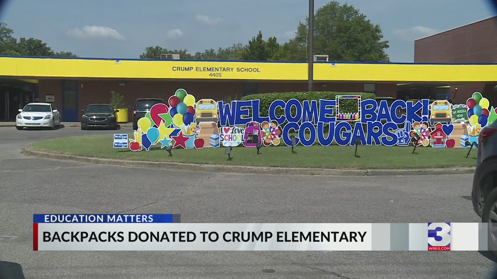 Backpacks donated to Crump Elementary – WREG.com