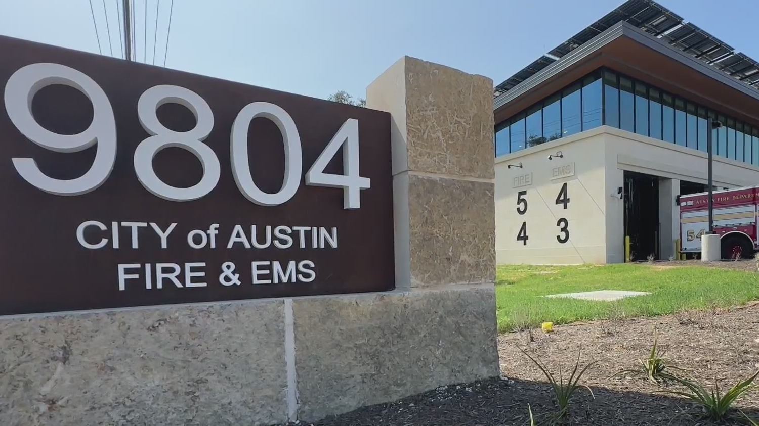 New AFD, ATCEMS joint station opens in northwest Austin – KXAN Austin