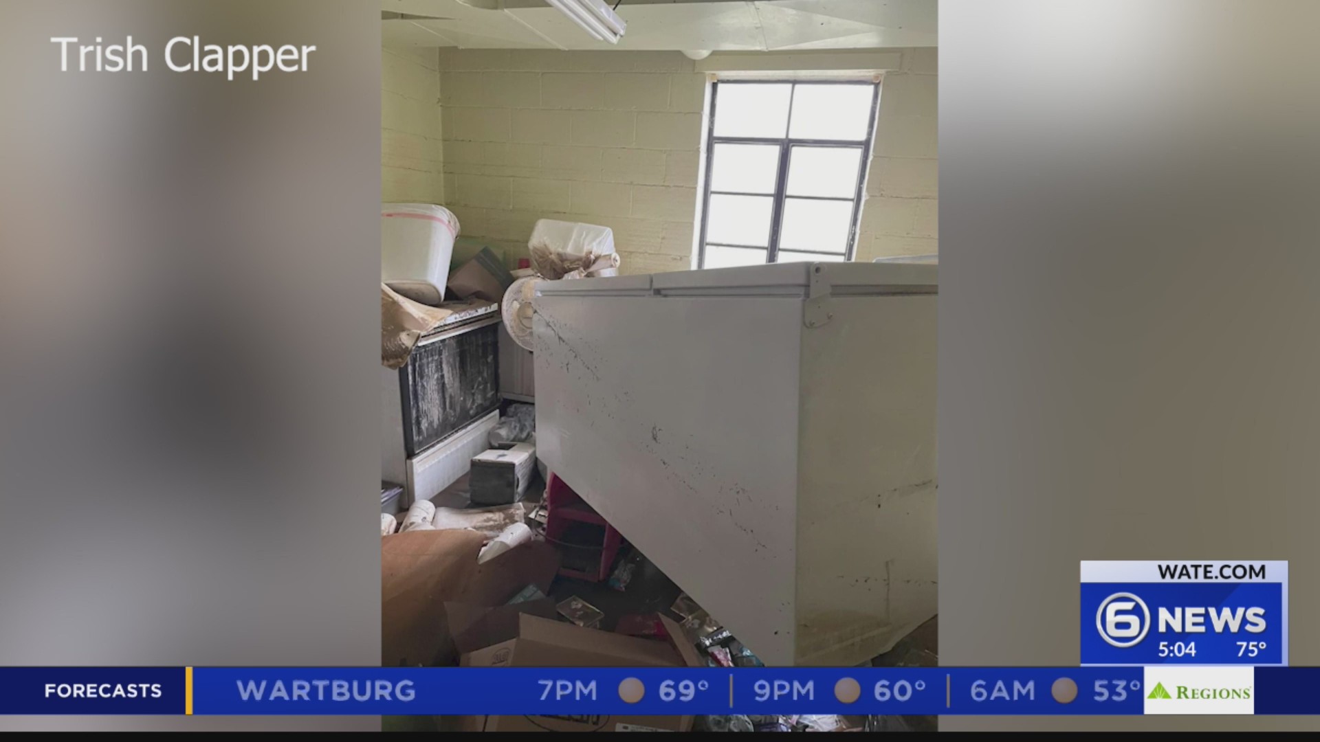 ‘We lost everything’ Newport’s only food pantry flooded – WATE 6 On ...