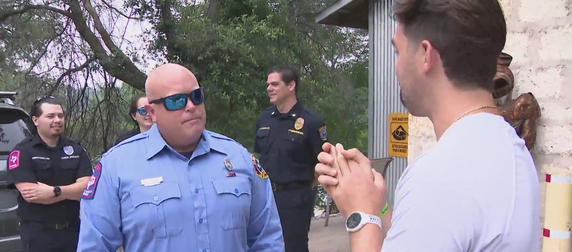 Man reunites with off-duty Austin firefighter who saved his life – KXAN ...