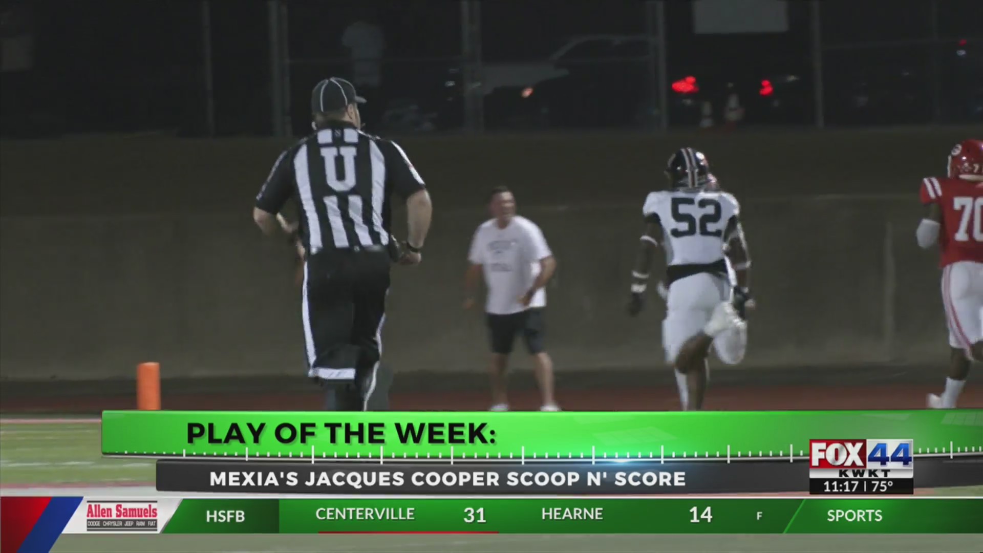 Friday Night Football Fever Play of the Week: Jacques Cooper – KWKT ...