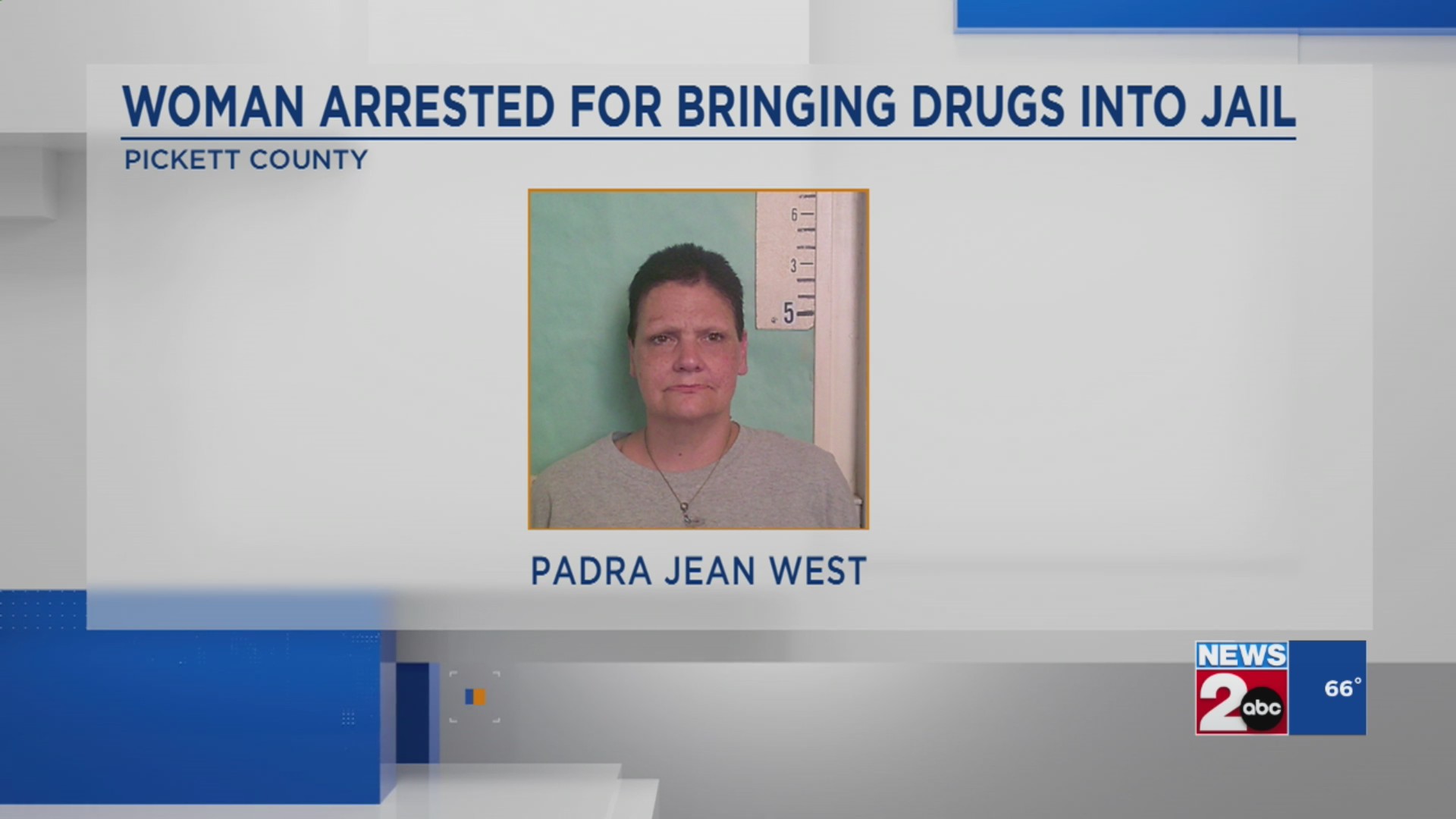 Woman arrested in Pickett County for bringing drugs into jail – WKRN News 2