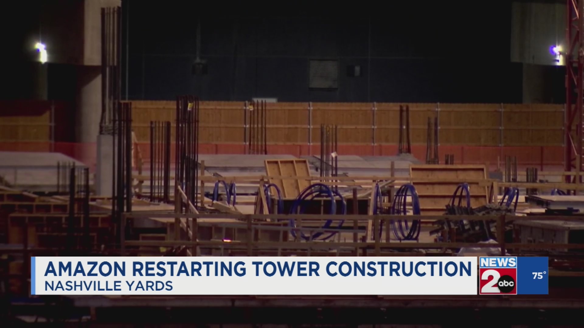 Amazon restarting tower construction at Nashville Yards – WKRN News 2
