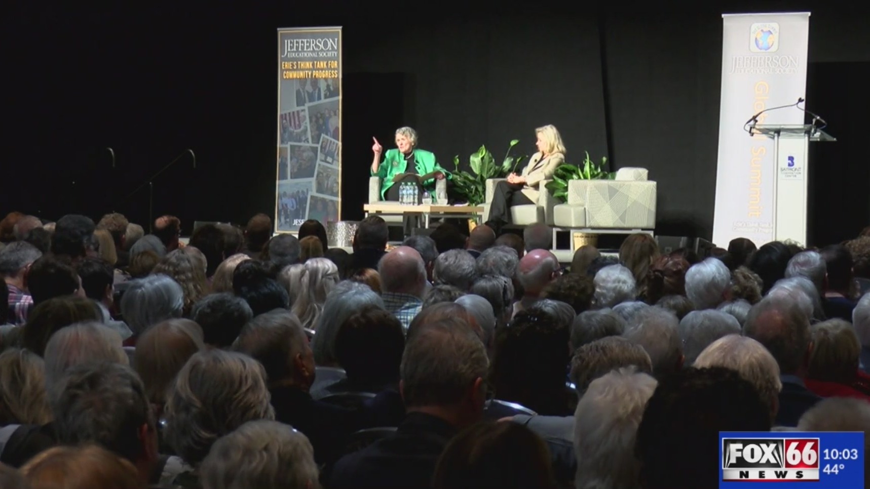 Former U.S. Rep. Liz Cheney speaks at the 16th JES Global Summit – WJET ...