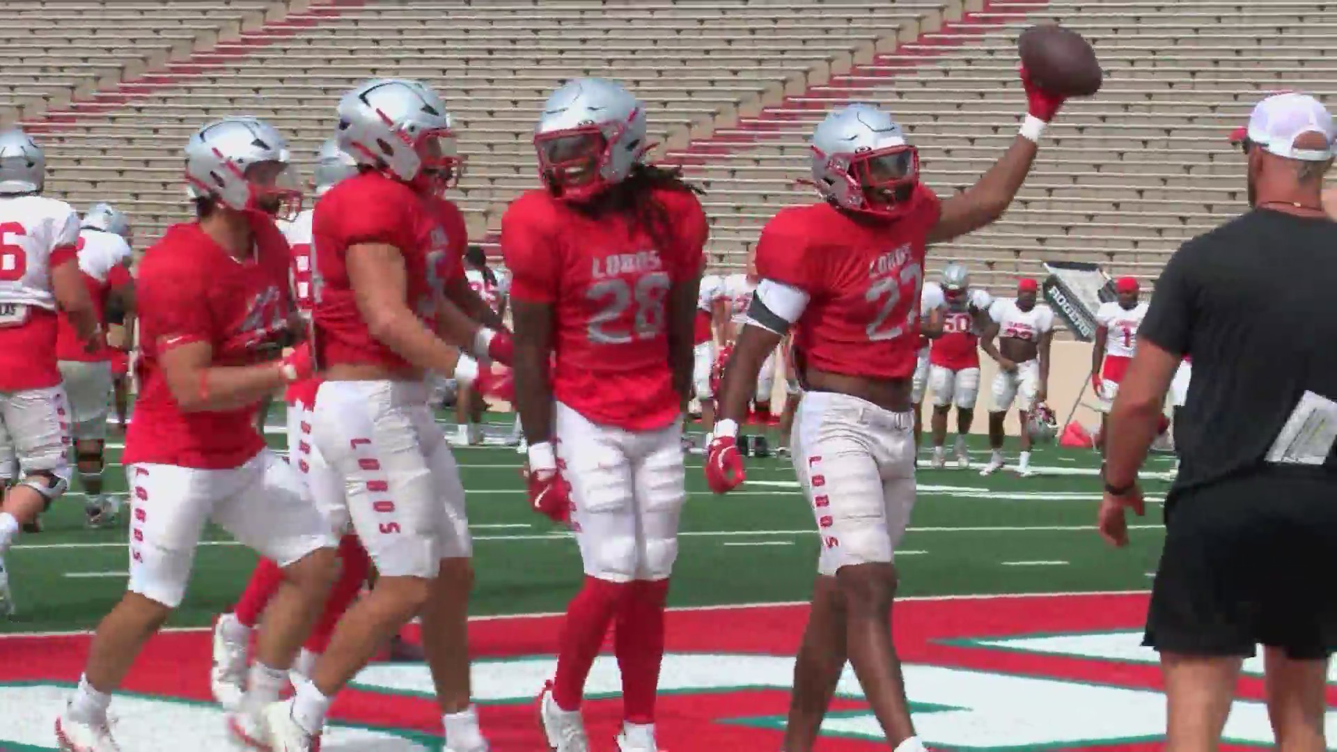 Former Volcano Vista star shines during UNM scrimmage – KRQE NEWS 13 ...