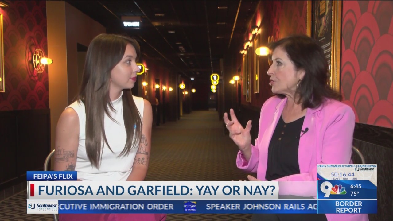 Felipa’s Flix: Furiosa and Garfield; Yay or nay? – KTSM 9 News
