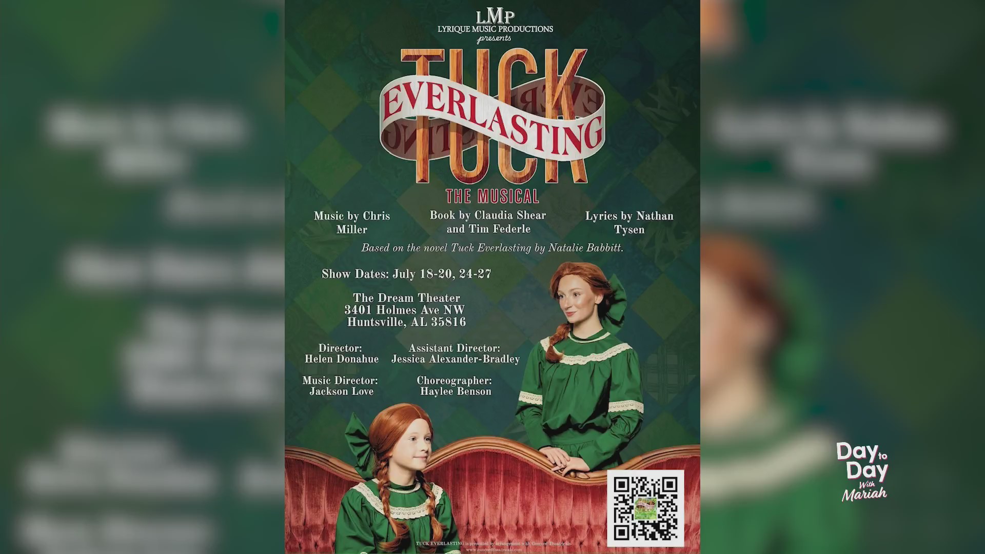 ‘Tuck Everlasting’ Premieres Tonight at The Dream Theatre | July 18 ...