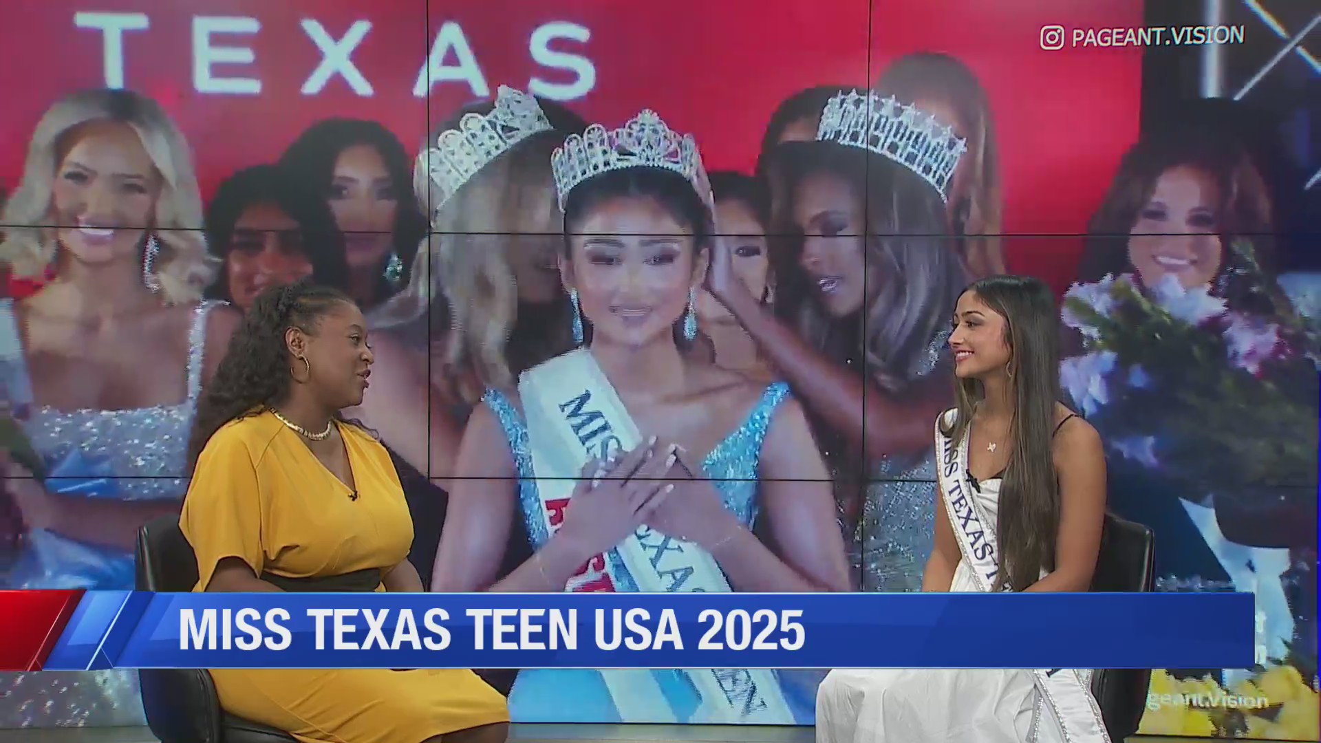 Miss Texas Teen USA 2025 Interview with Sharron Melton – CW39 Houston