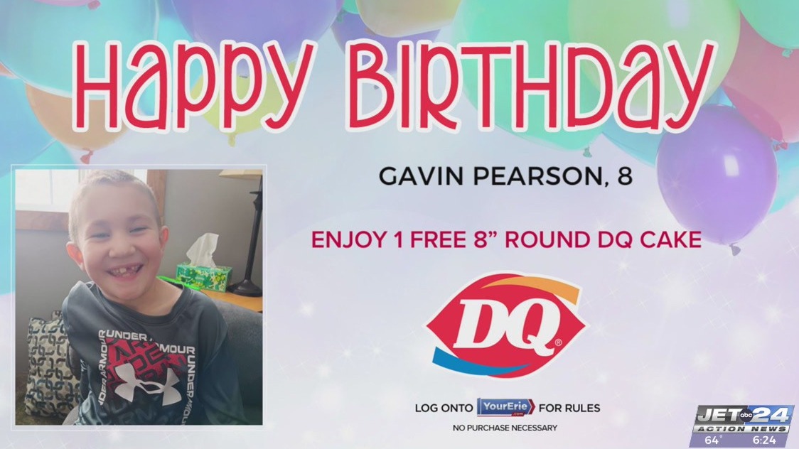 Birthdays: Gavin Pearson, 8 – WJET/WFXP/YourErie.com