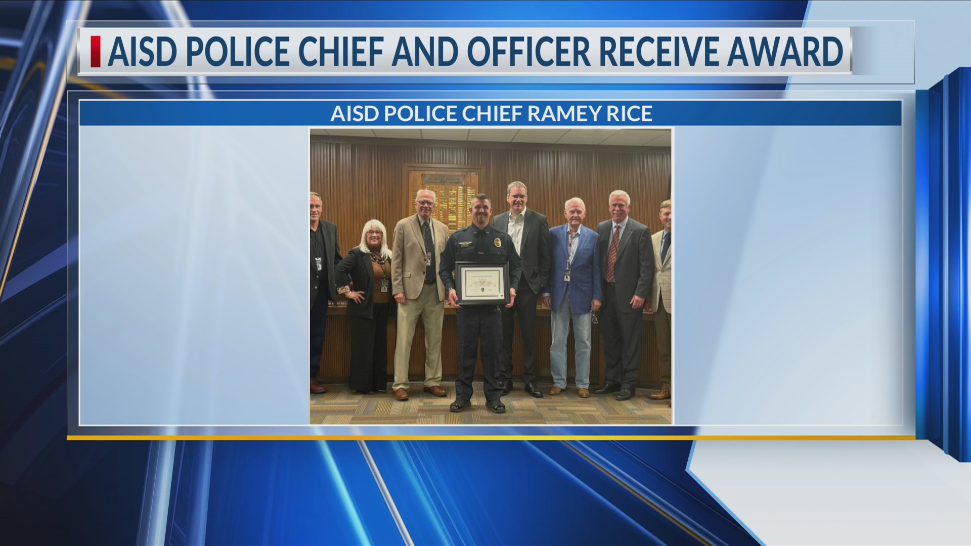 Amarillo ISD Police Department Chief, officer receive Life-Saving ...