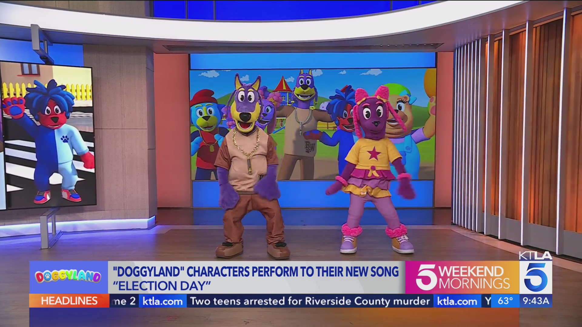‘Doggyland’ Brings Fun and Learning to Kids with New Song ‘Election Day ...