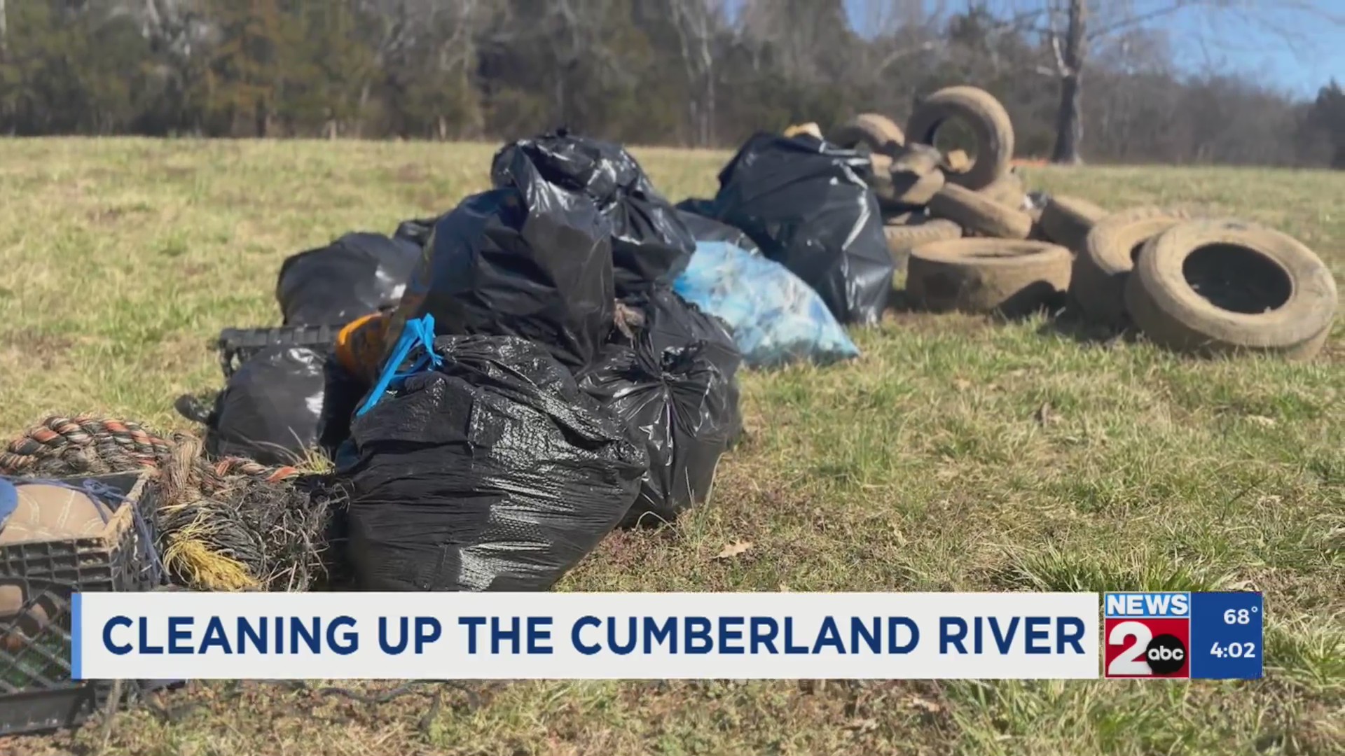 More than 1,000 pounds of trash removed from Cumberland River – WKRN News 2
