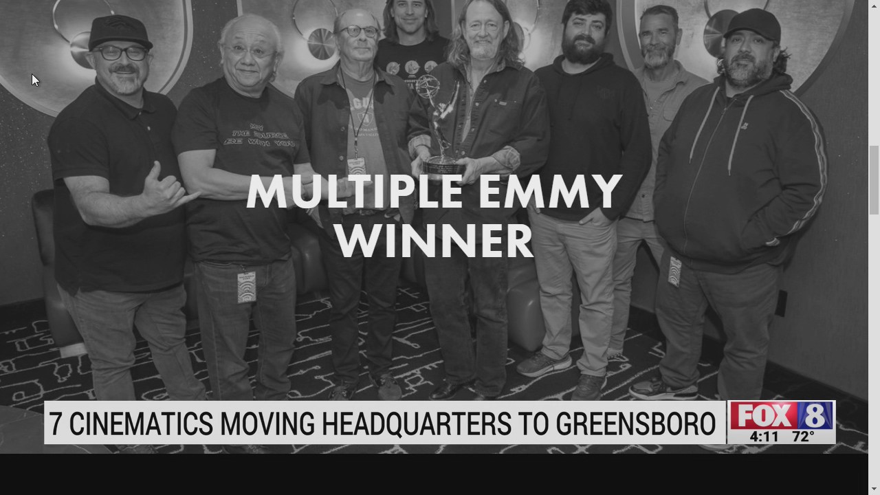 Emmy-winning production company moving headquarters to Greensboro Triad ...