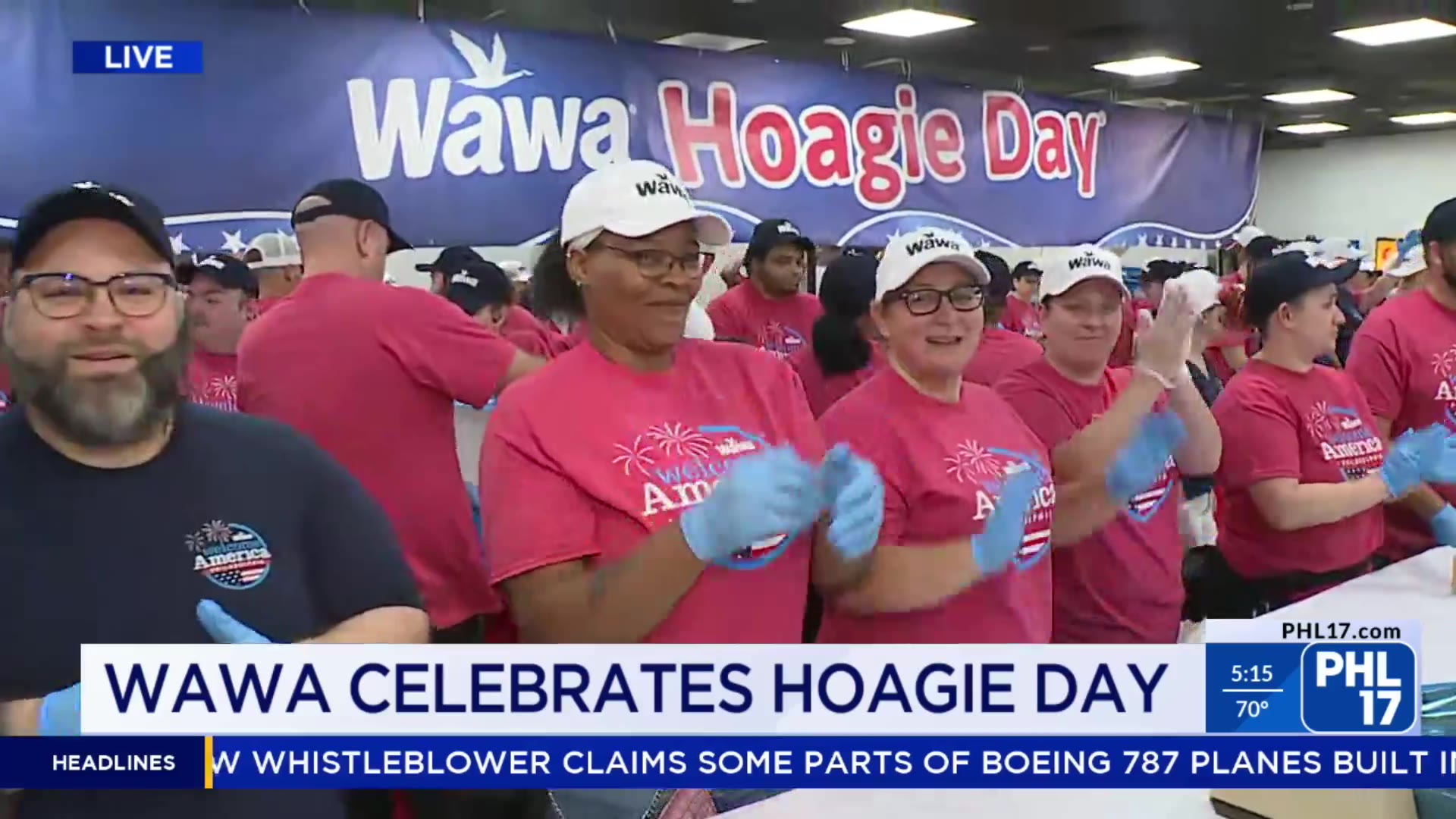 Wawa kicks off annual Hoagie Day – PHL17.com