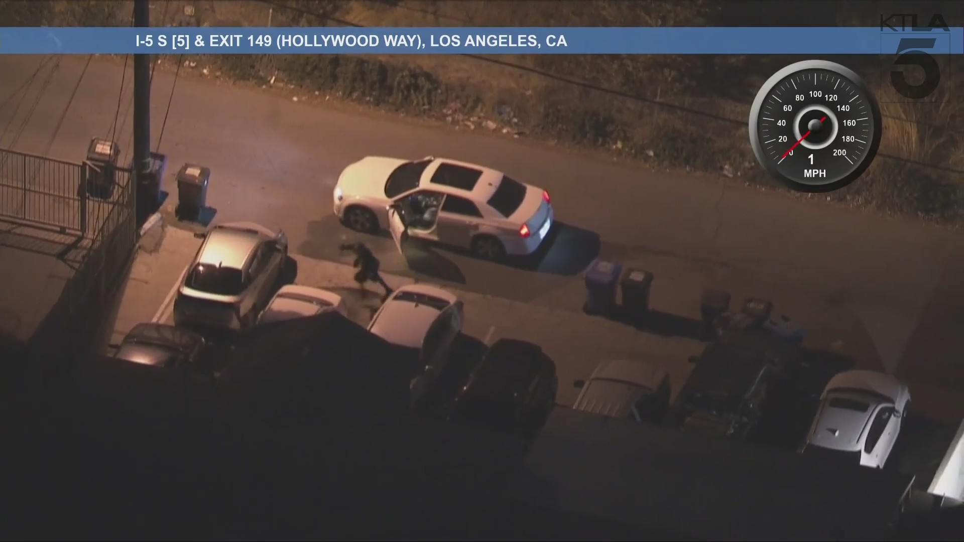 LAPD officers detain suspected DUI driver after Monday night vehicle ...