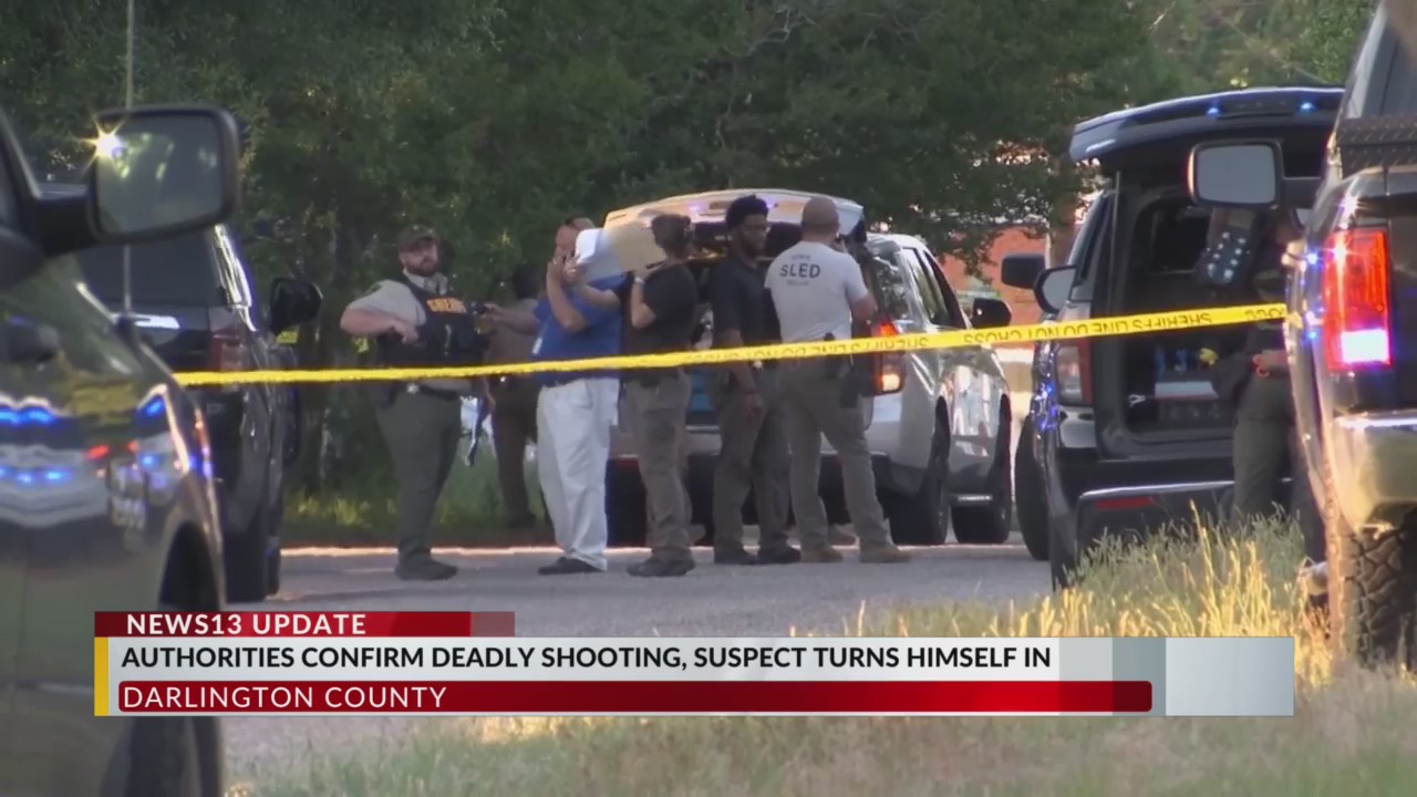 Suspect in deadly Darlington County shooting turns himself in, deputies ...