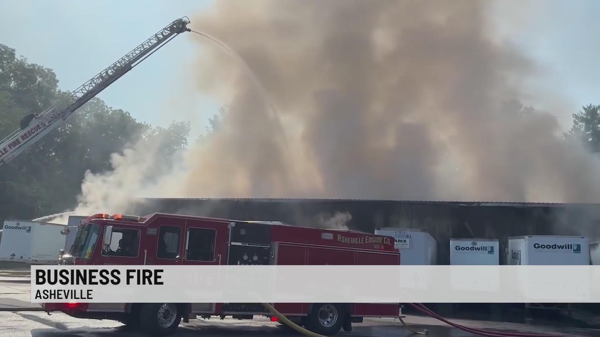 Fire reported at Goodwill outlet in Asheville – WSPA 7NEWS