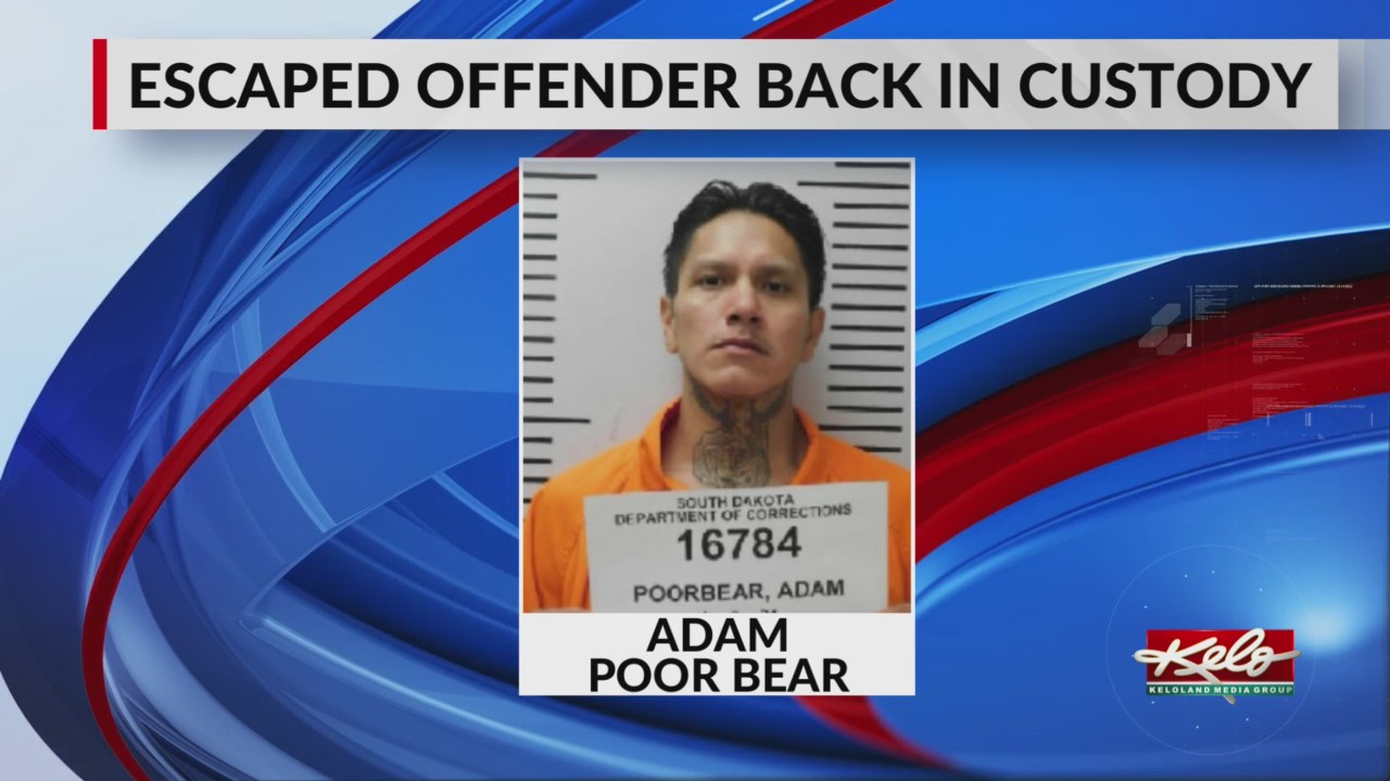 Escaped inmate back in custody, authorities still searching for other ...