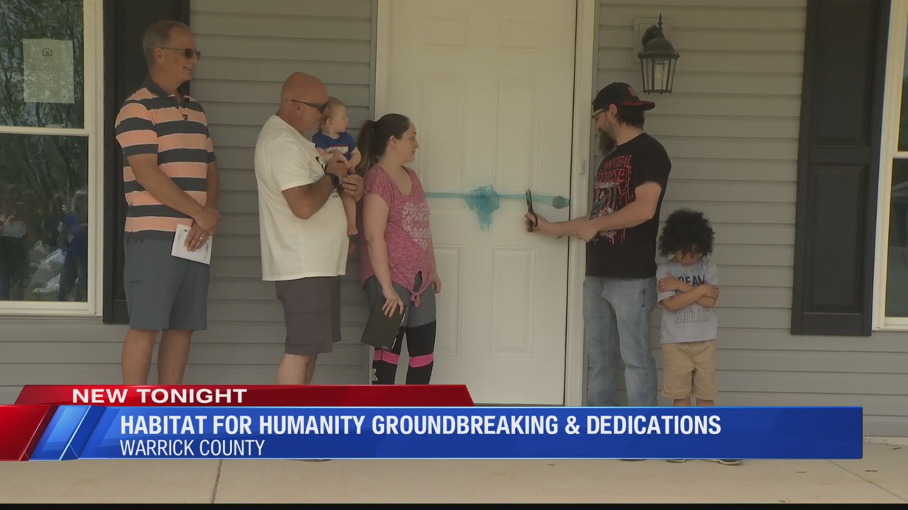 Warrick County Habitat for Humanity breaks ground on six homes ...
