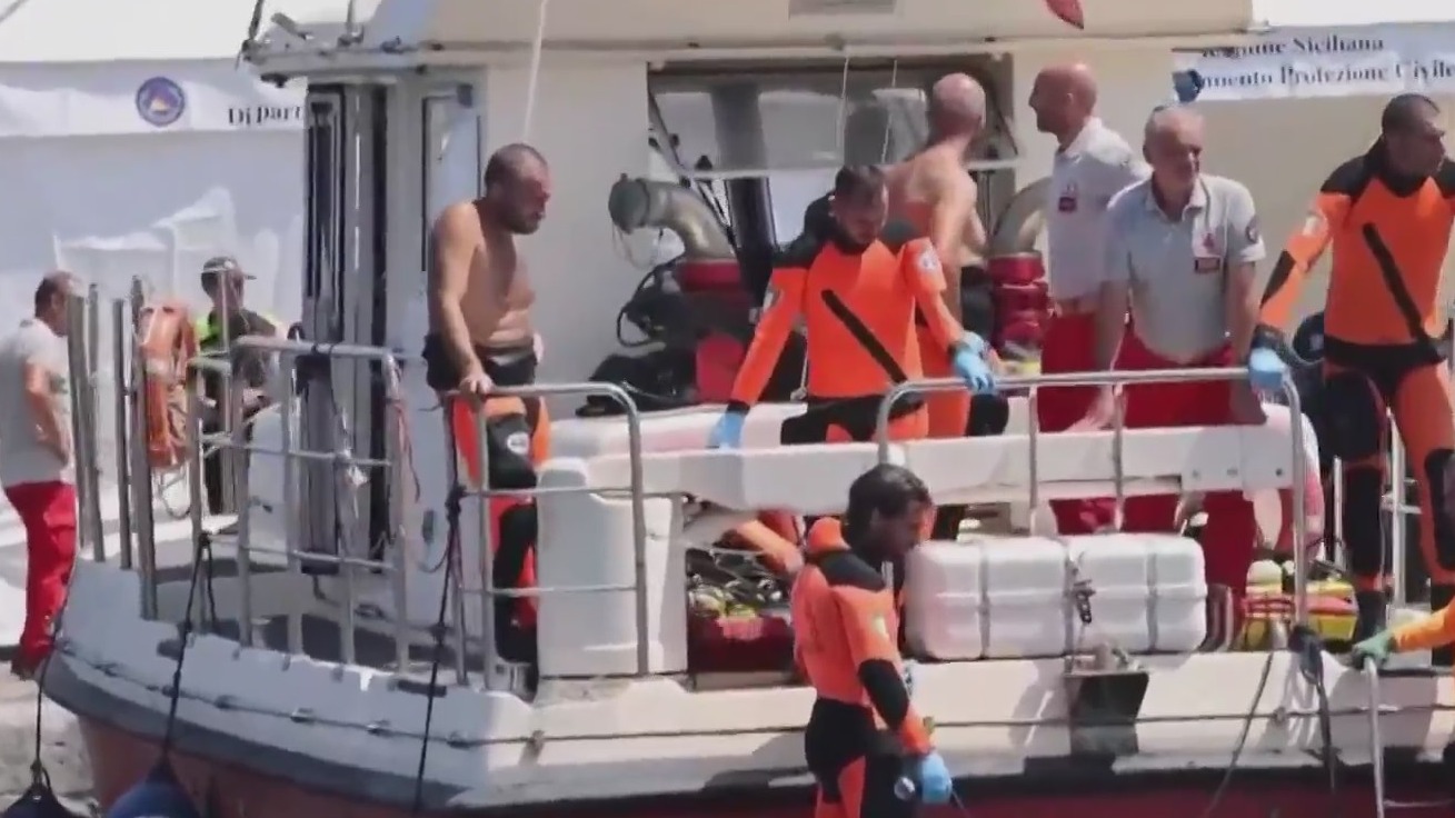 Sunken superyacht has sensitive intelligence info aboard: Report ...