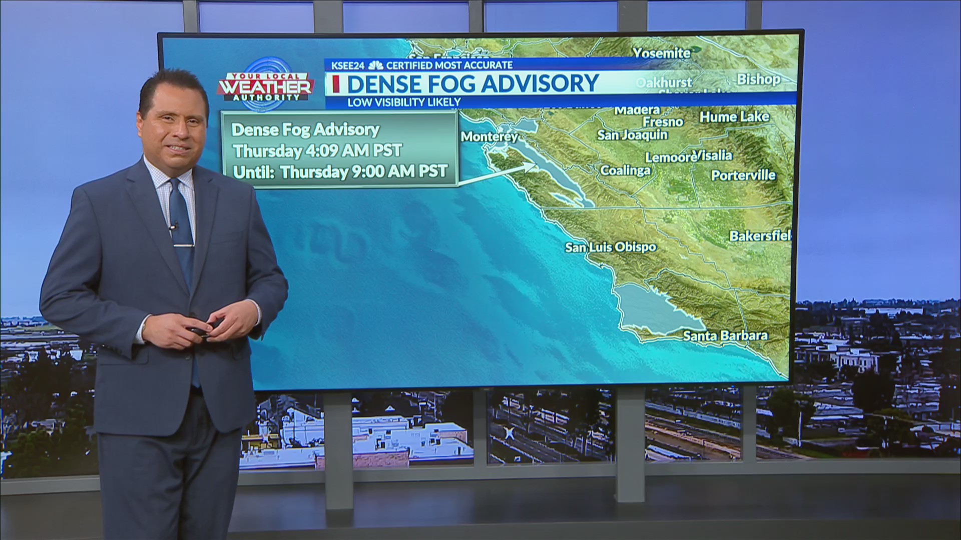 Thursday Coast Forecast – CBS47 and KSEE24 | News from ...
