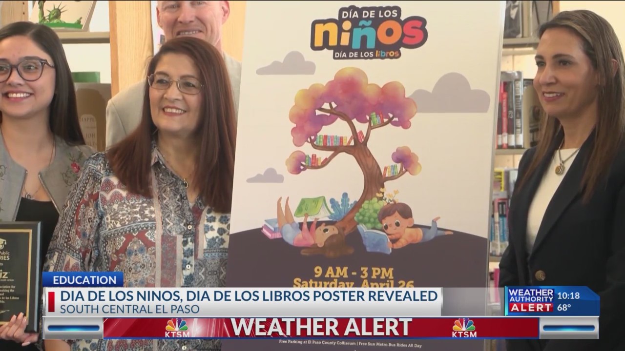 Ep Public Library Unveils Poster For Día De Los Niños Event Ktsm 9 News