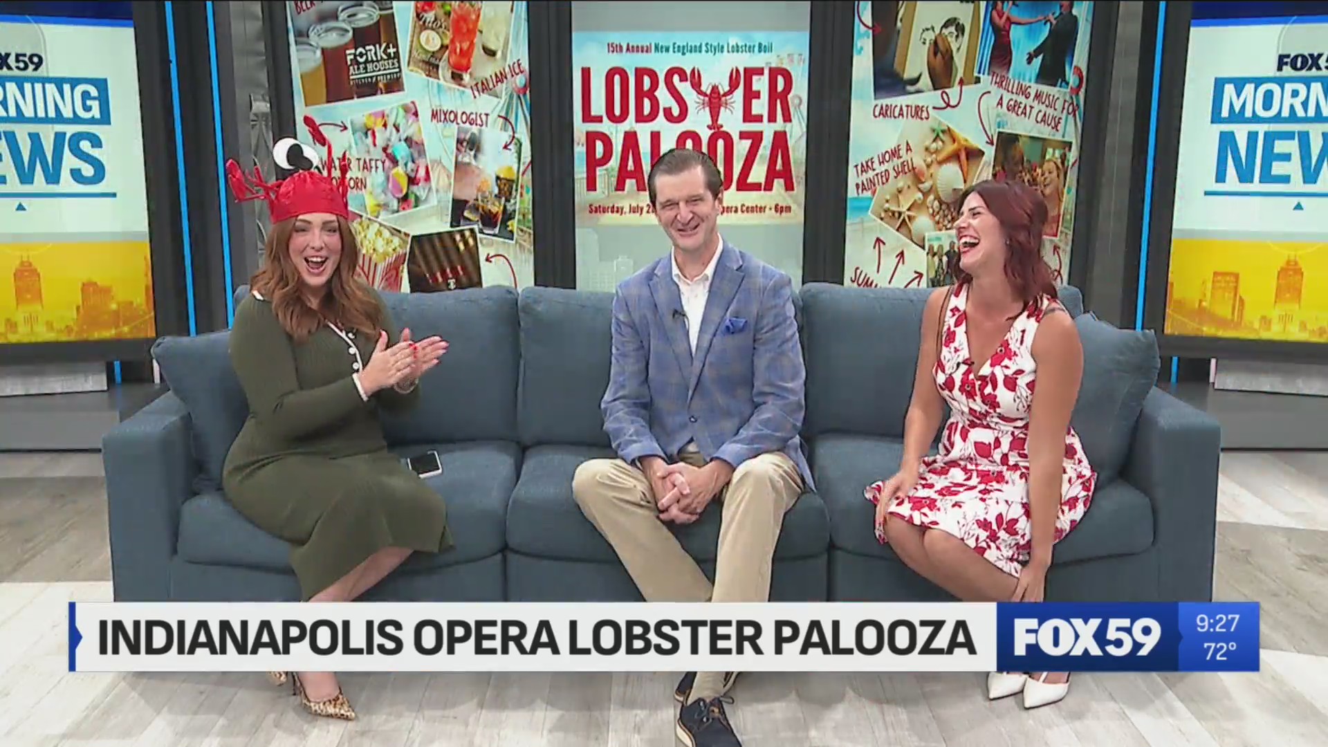 Indianapolis Opera hosts “Lobster Palooza” – Fox 59
