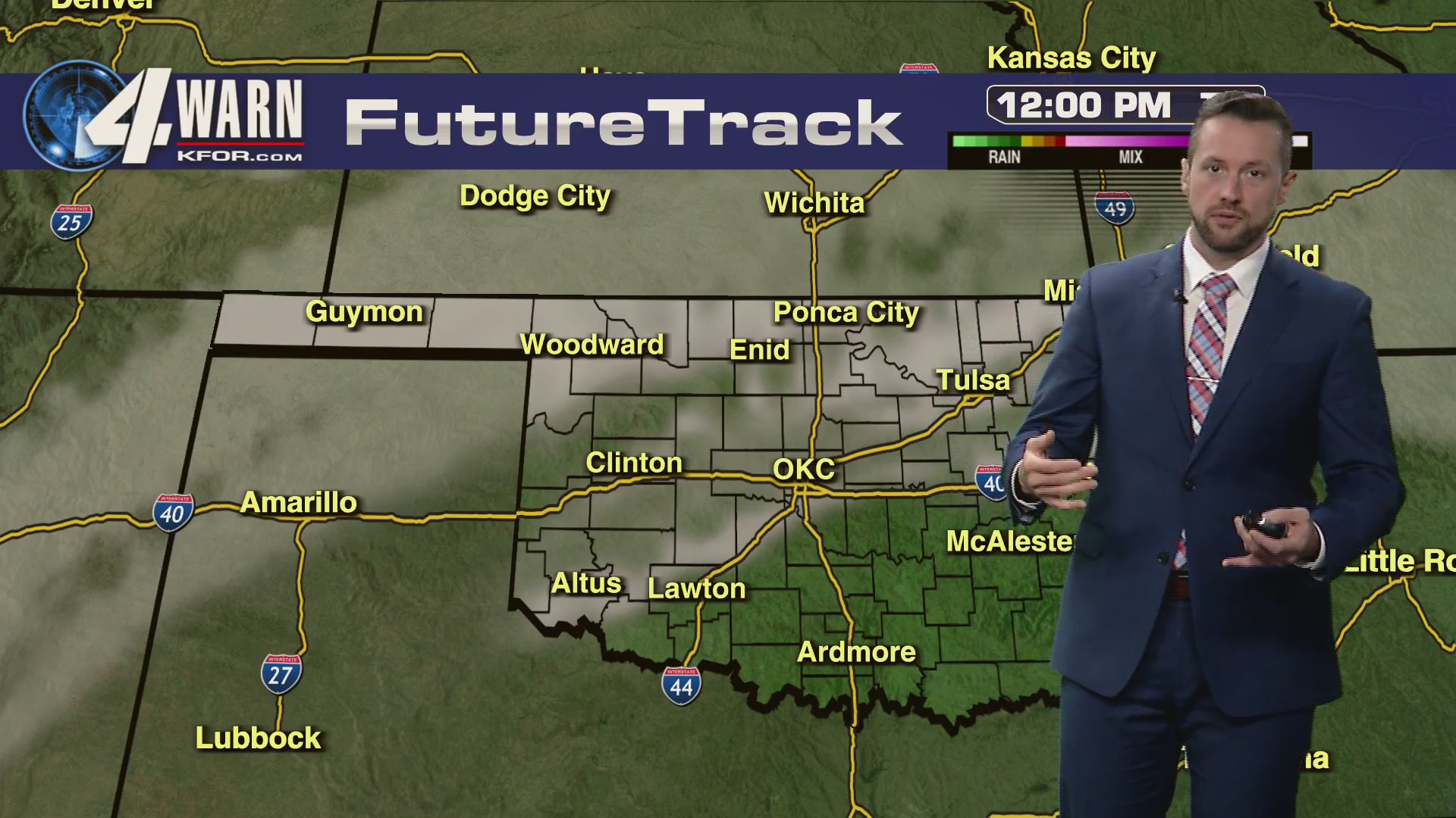 Tim’s Morning Forecast – KFOR.com Oklahoma City