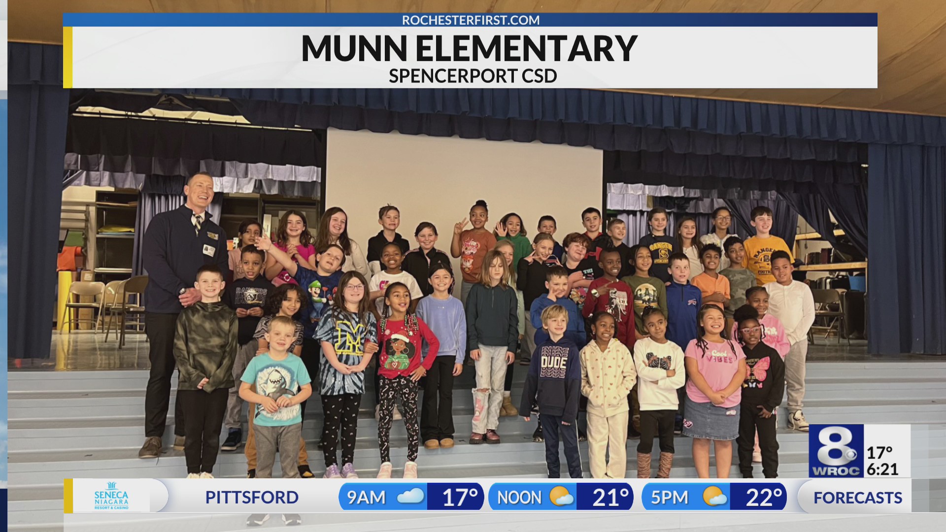 2025 Spencerport CSD visit to Taylor and Munn Elementary – RochesterFirst