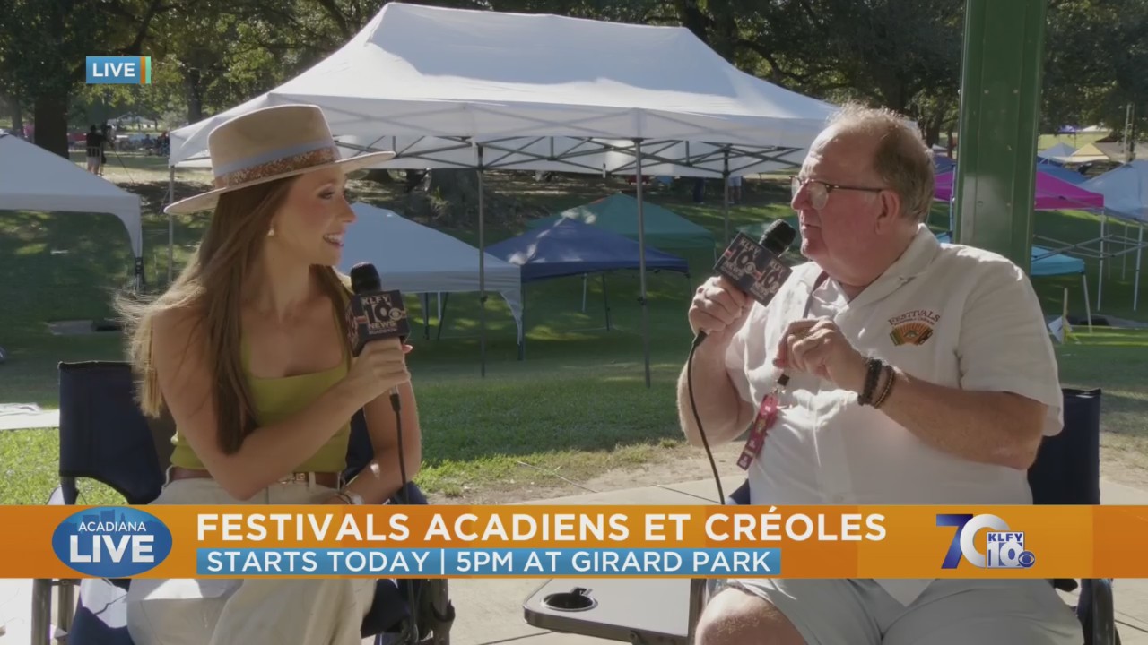Festival Acadiens et Creole Kicks Off This Weekend, Pat Mould Shares ...