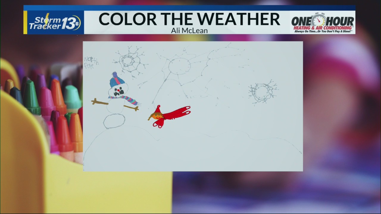 Color the Weather: Ali McLean – WBTW