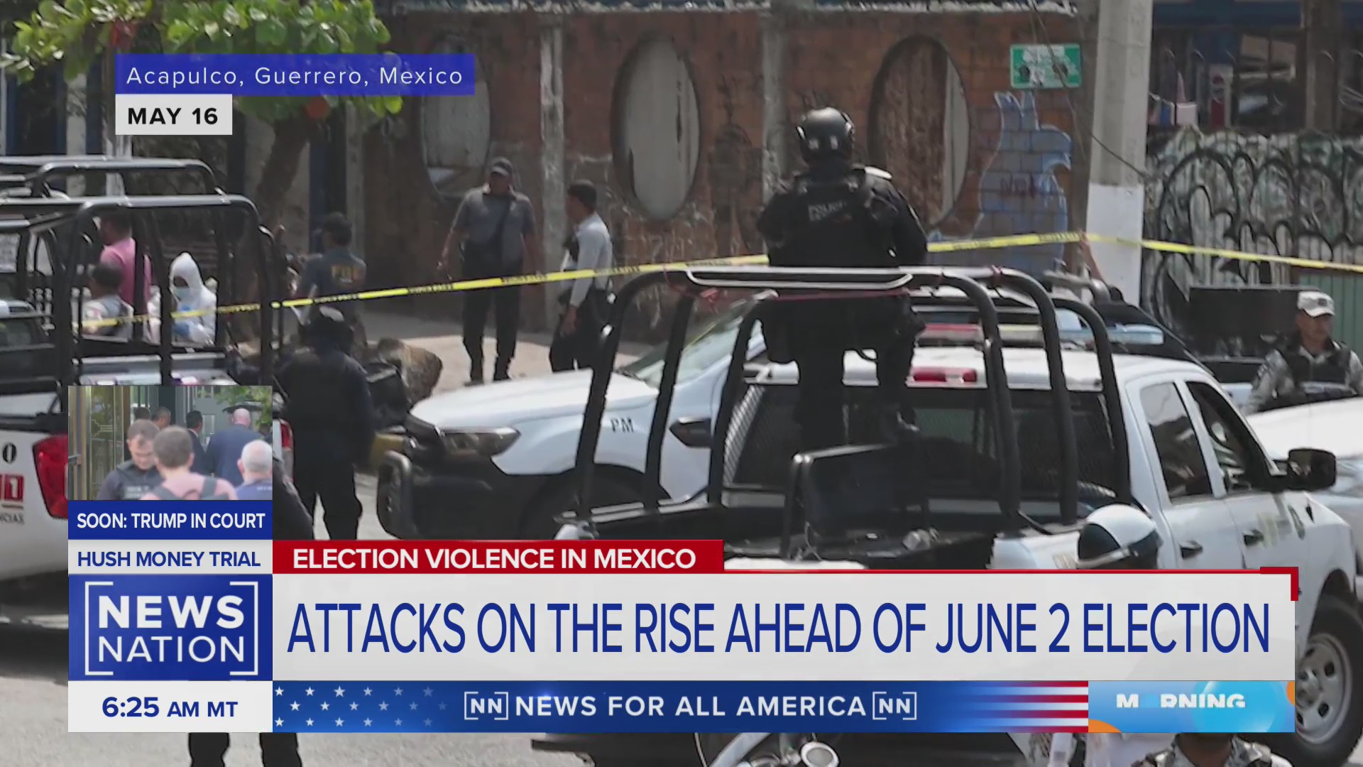 Cartel political violence surges ahead of elections in Mexico | Morning ...