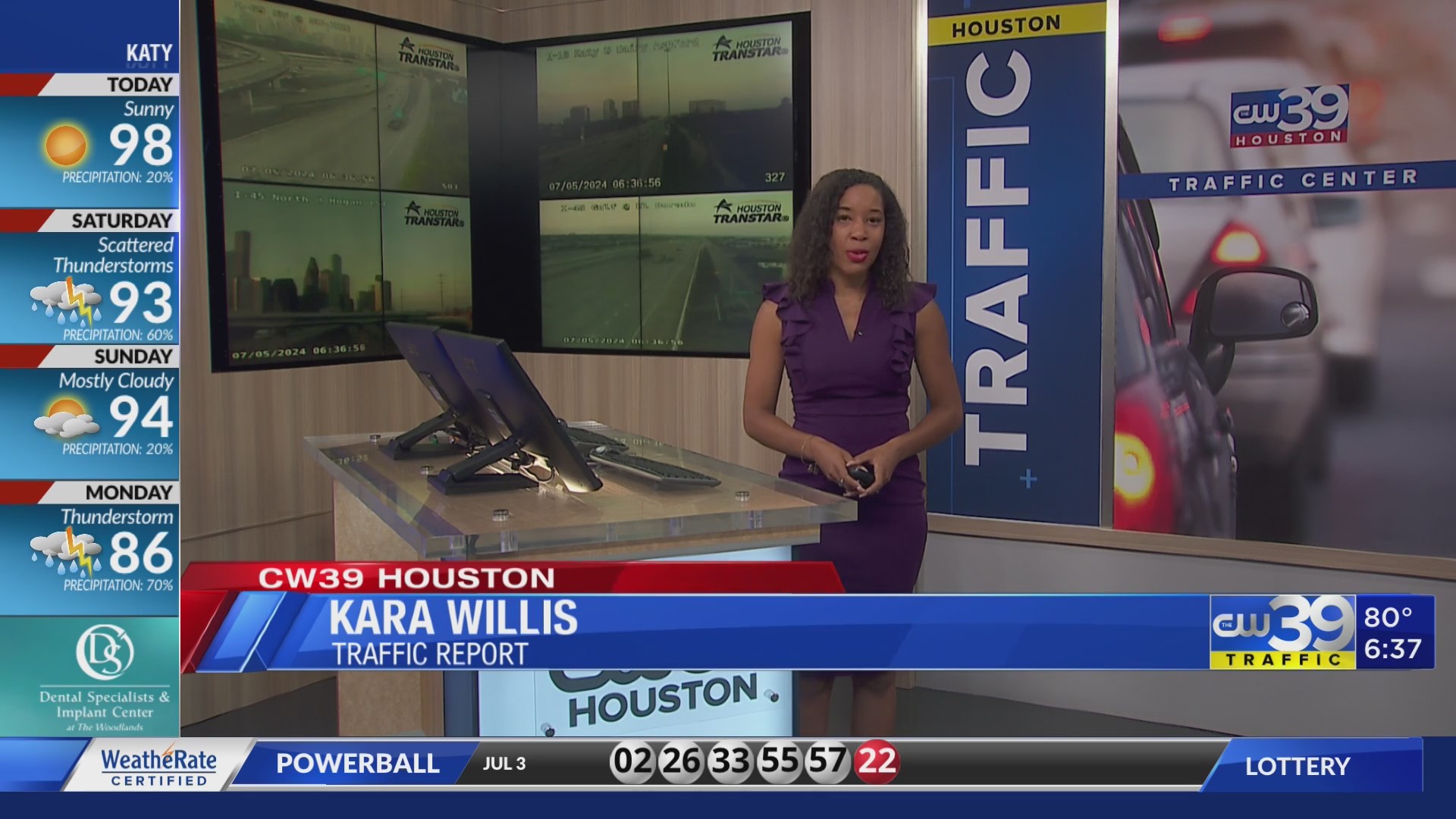 6 A.M Morning Traffic Update from Bush Airport – CW39 Houston
