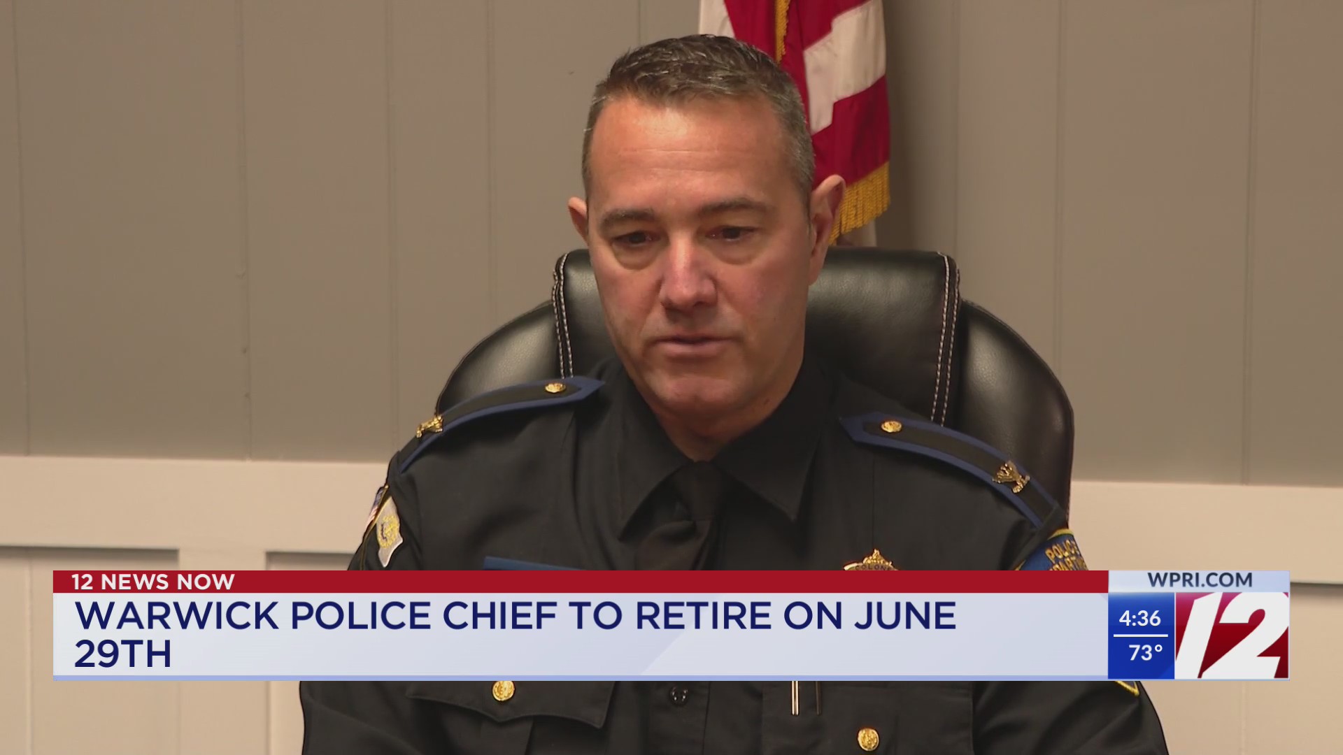 Warwick Police Chief to retire at the end of June – WPRI.com